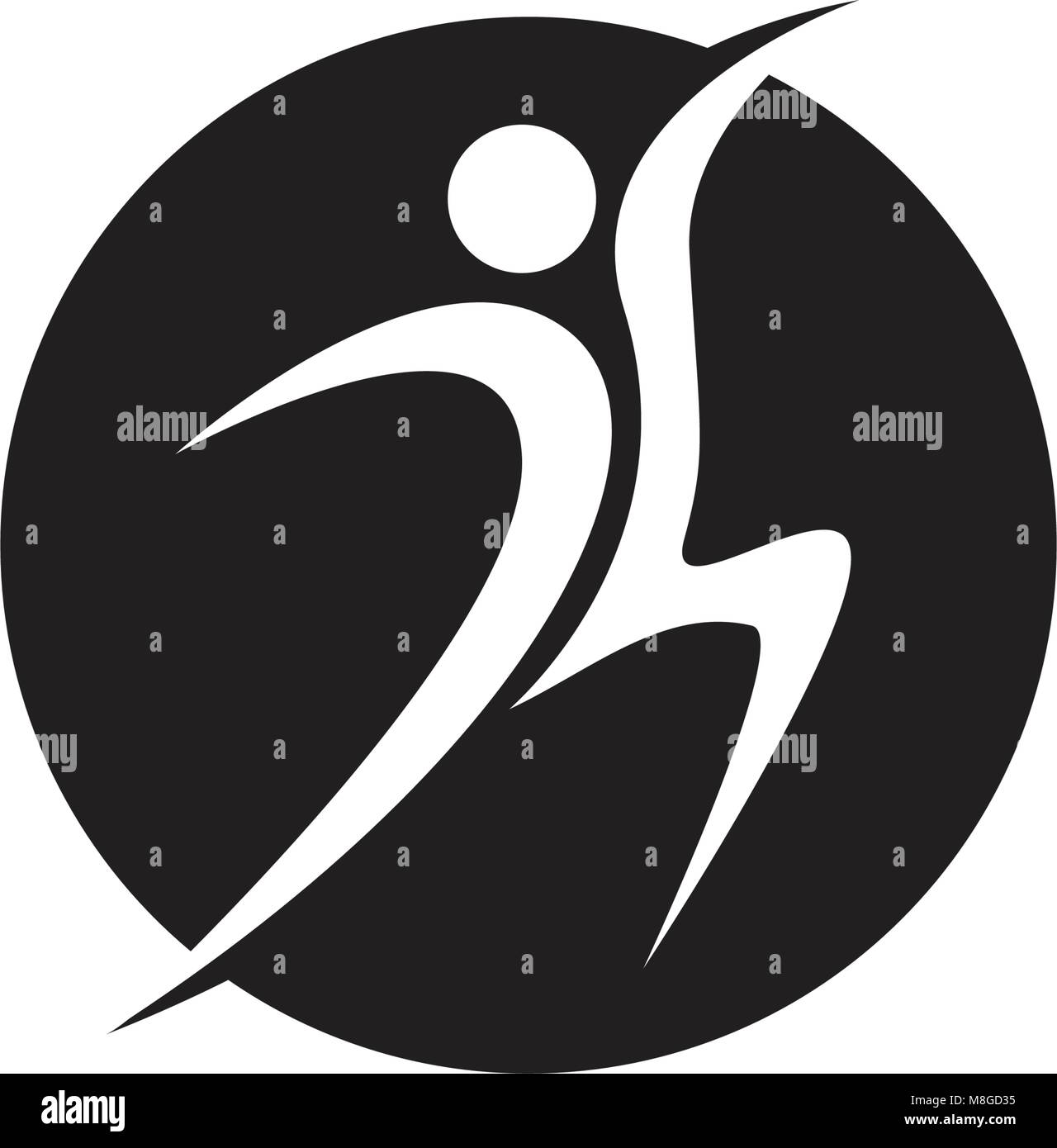 Health people logo and symbol vector Stock Vector Image & Art - Alamy