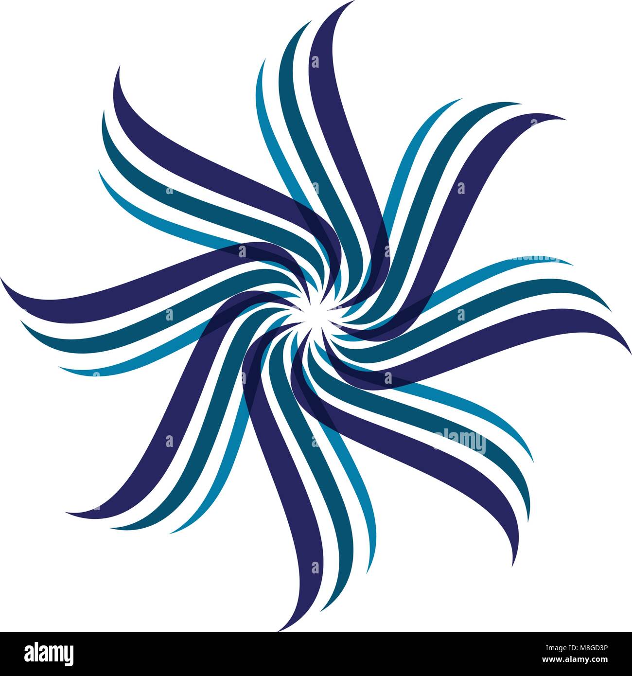 vortex circle logo and symbols template icons Stock Vector Image & Art ...