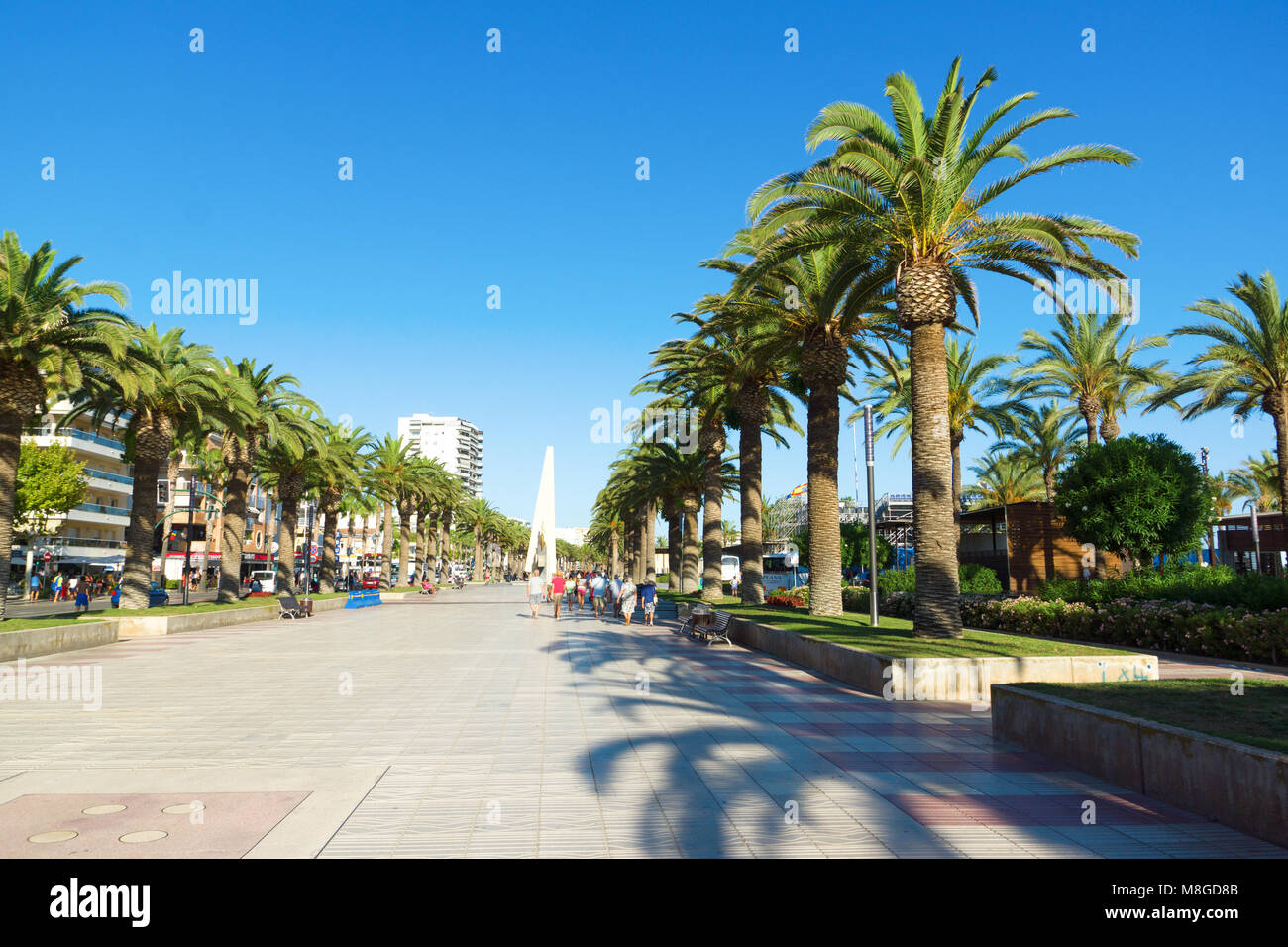 Costa salou beach scene hi-res stock photography and images - Alamy