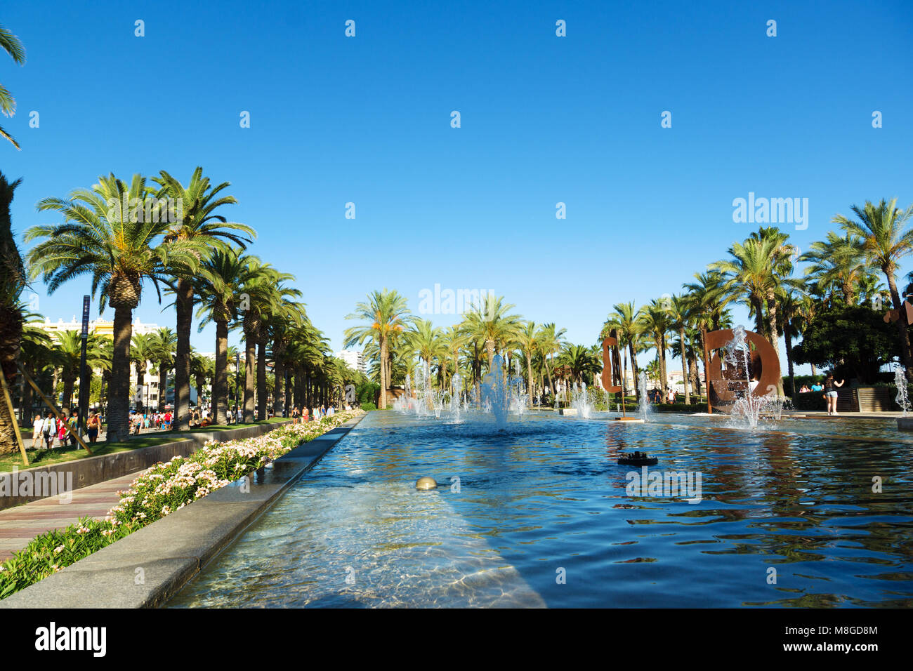 Costa salou beach scene hi-res stock photography and images - Alamy