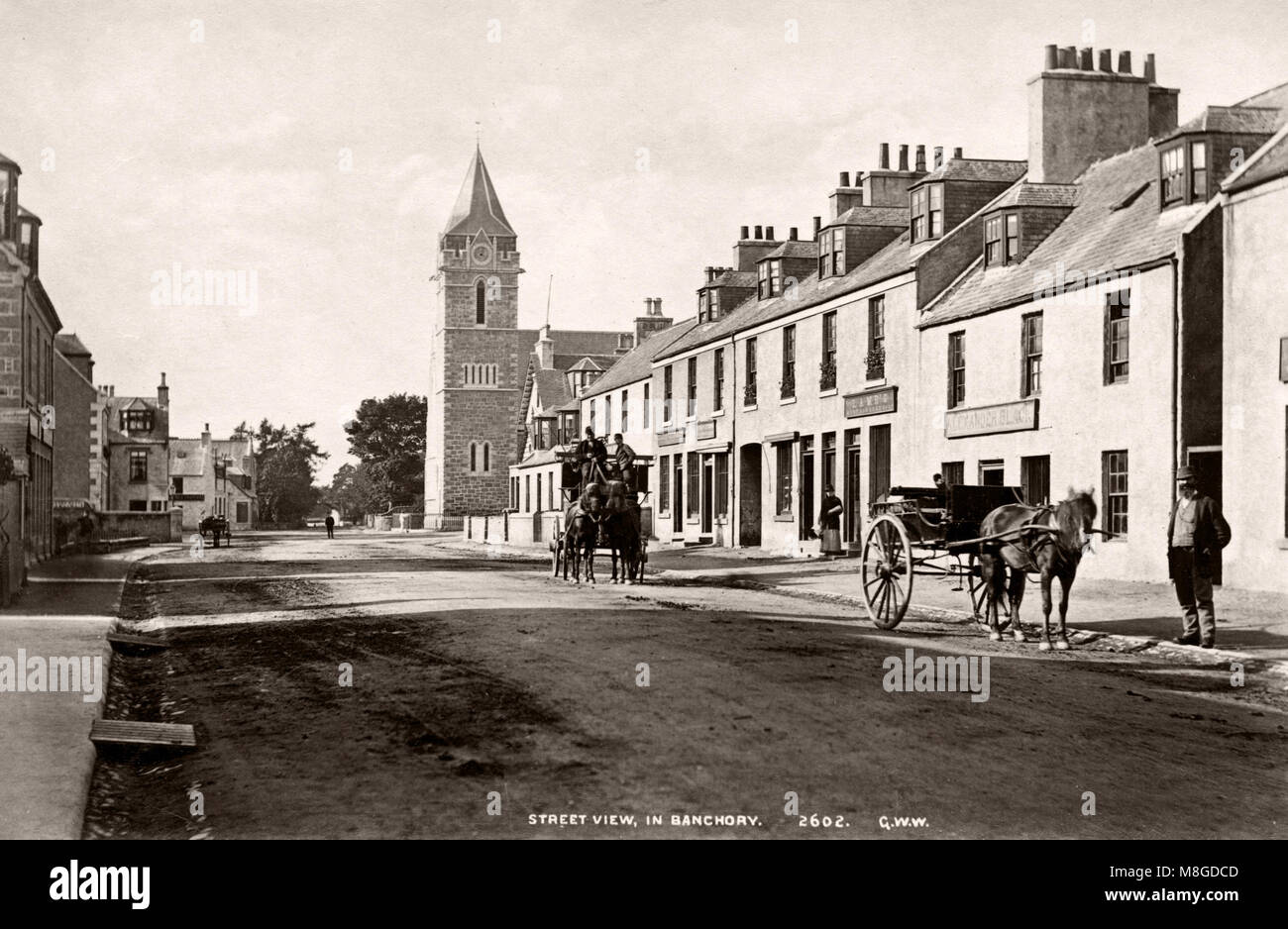 Banchory town hi-res stock photography and images - Alamy