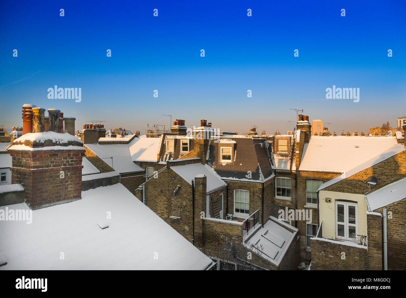 Roof House Victorian Terrace Stock Photos & Roof House Victorian ...