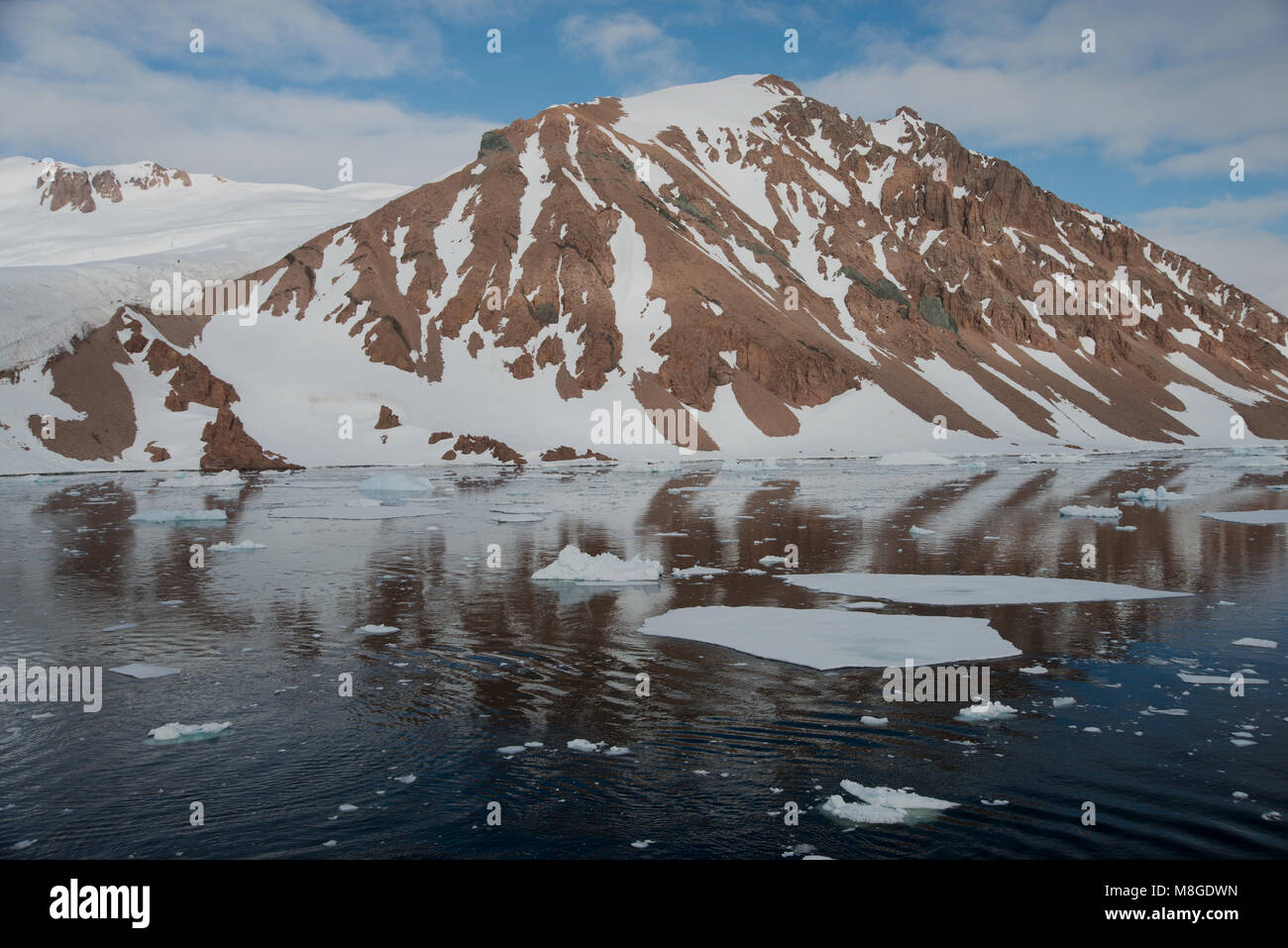 A beautiful frozen landscape scene in Antarctica Stock Photo - Alamy
