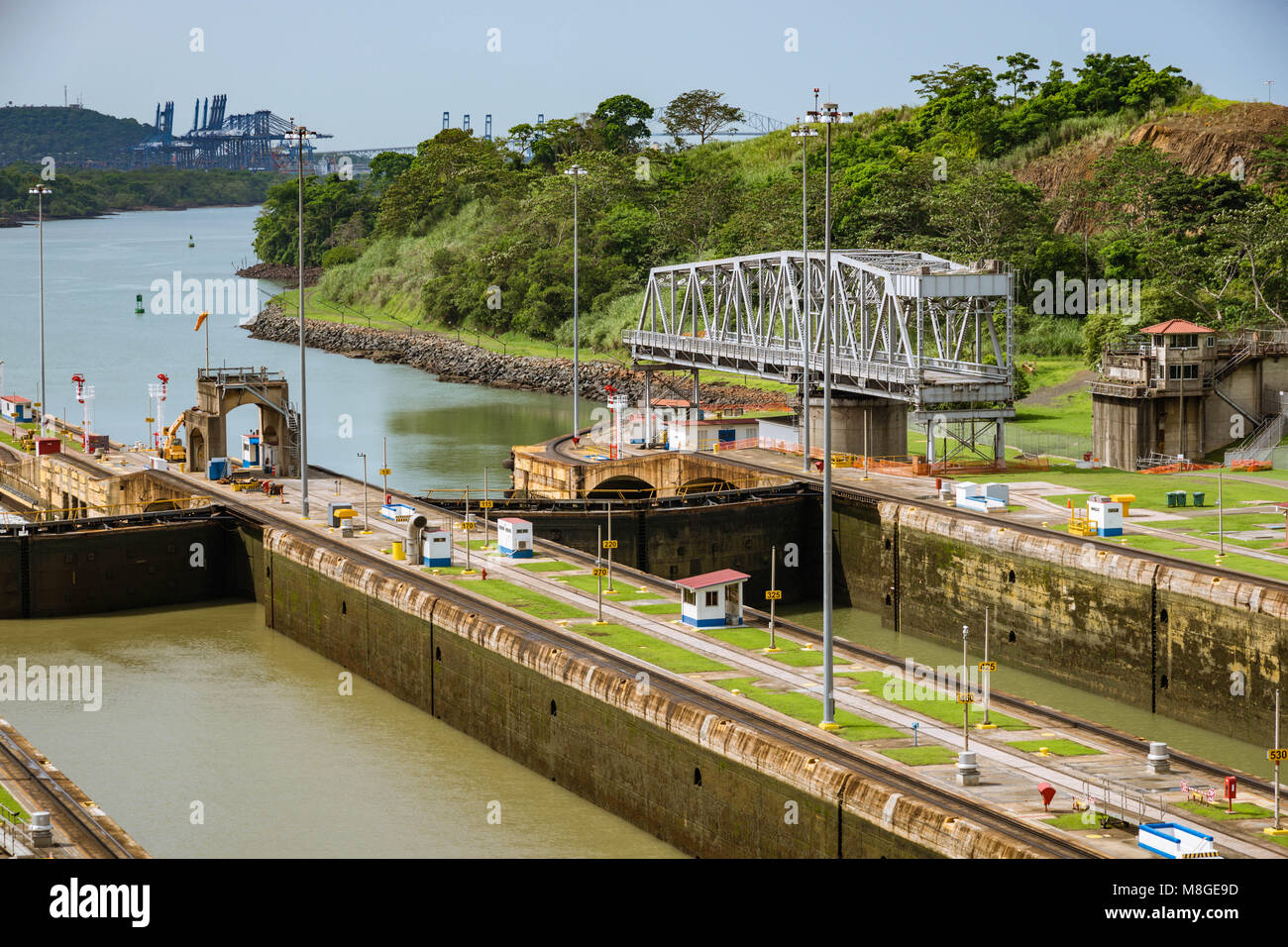 Entry To The Panama Canal High Resolution Stock Photography and Images ...