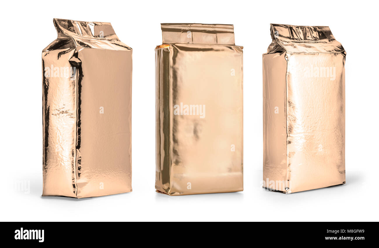 Snack package.Packing for the isolation of the product Stock Photo - Alamy