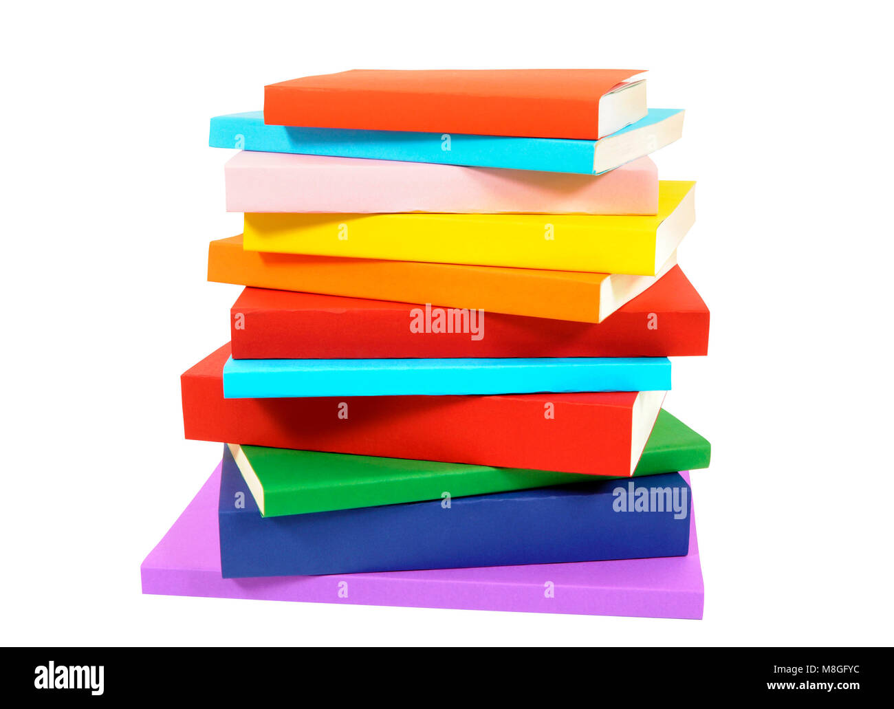 Very tall pile of stacked books hi-res stock photography and images - Alamy