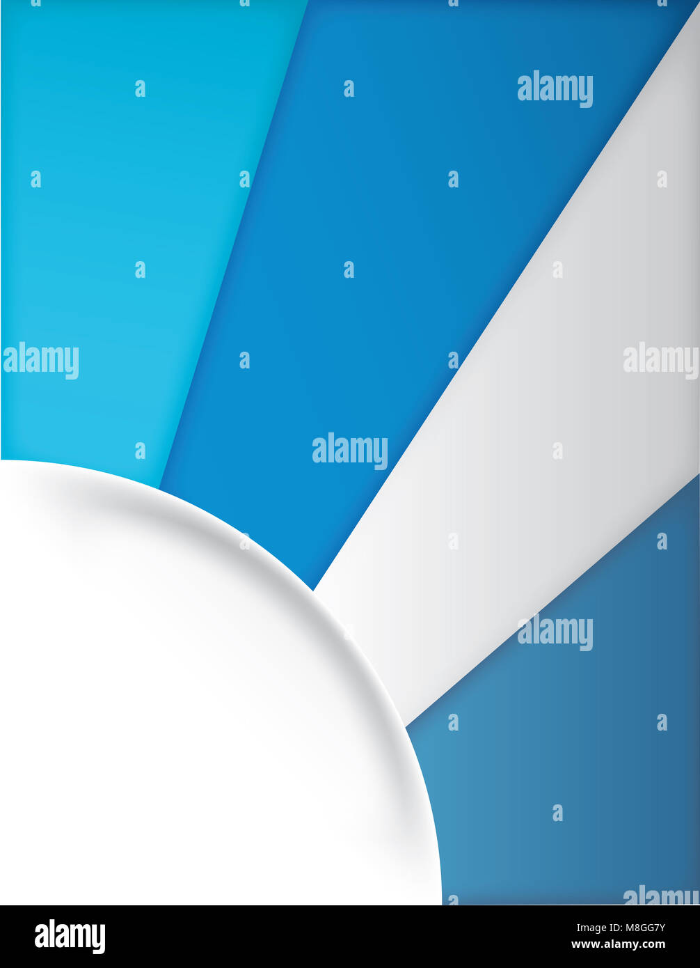 Blue and Grey Professional Template Stock Photo - Alamy
