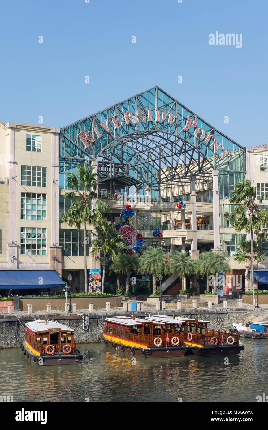 Riverside Point waterfront dining venue, Civic District, Central Area ...