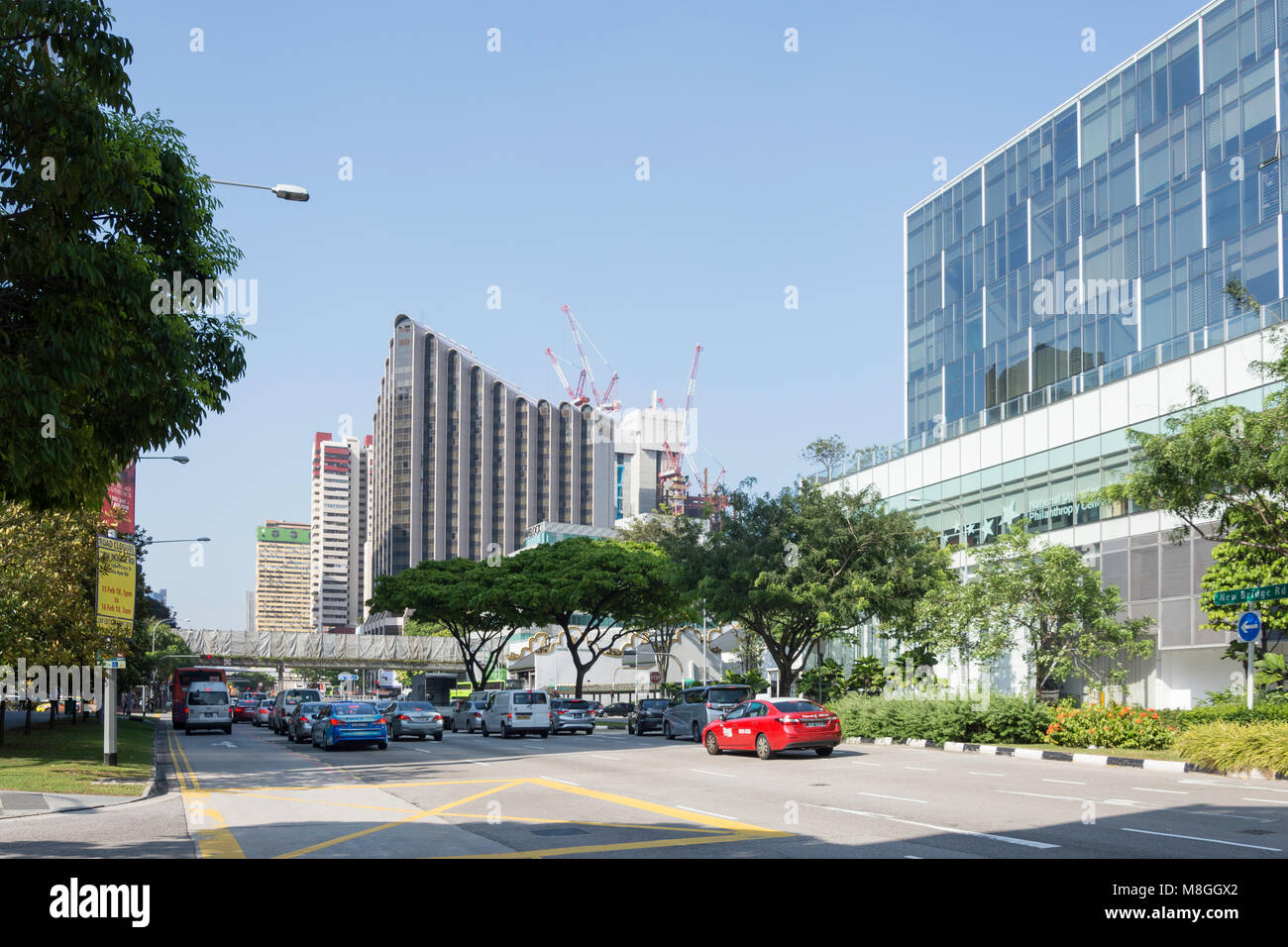 Eu Tong Sen Street, Chinatown, Outram District, Central Area, Singapore ...