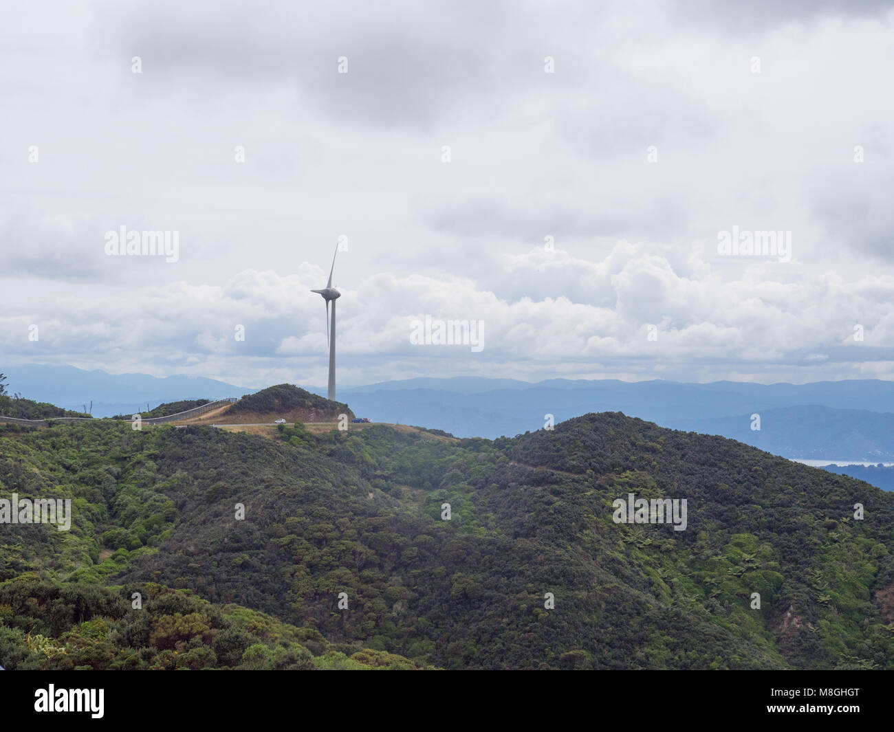Wellington Wind Turbine Stock Photo - Alamy