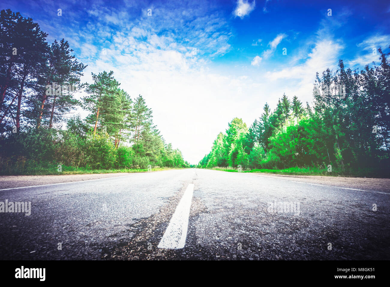 Road way forward direction Stock Photo - Alamy