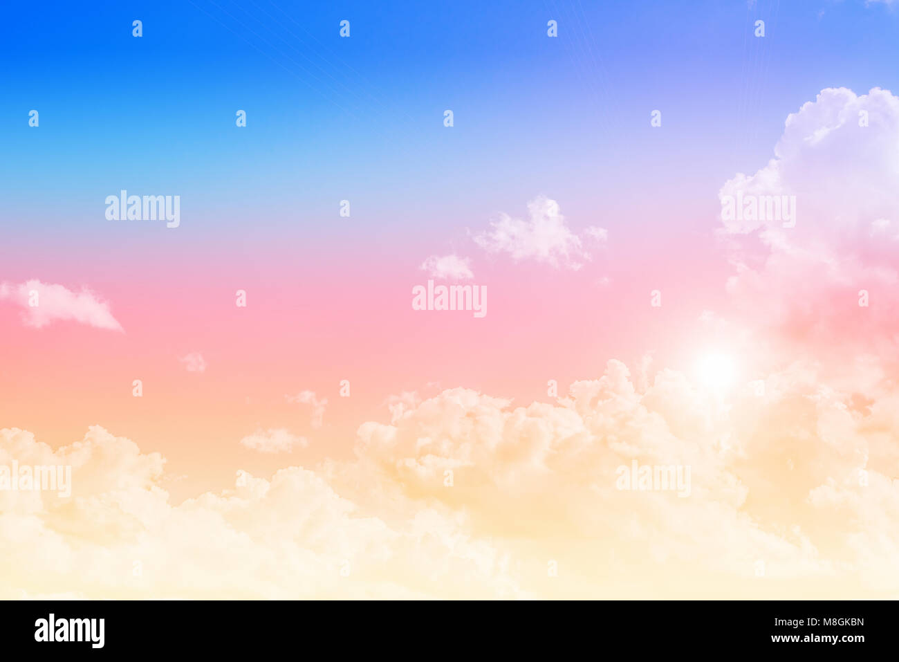 Color sky summer backround Stock Photo - Alamy