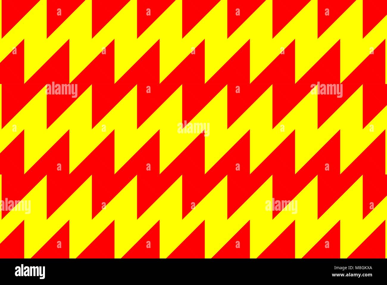 Simple striped background - red and yellow - vector pattern Stock ...