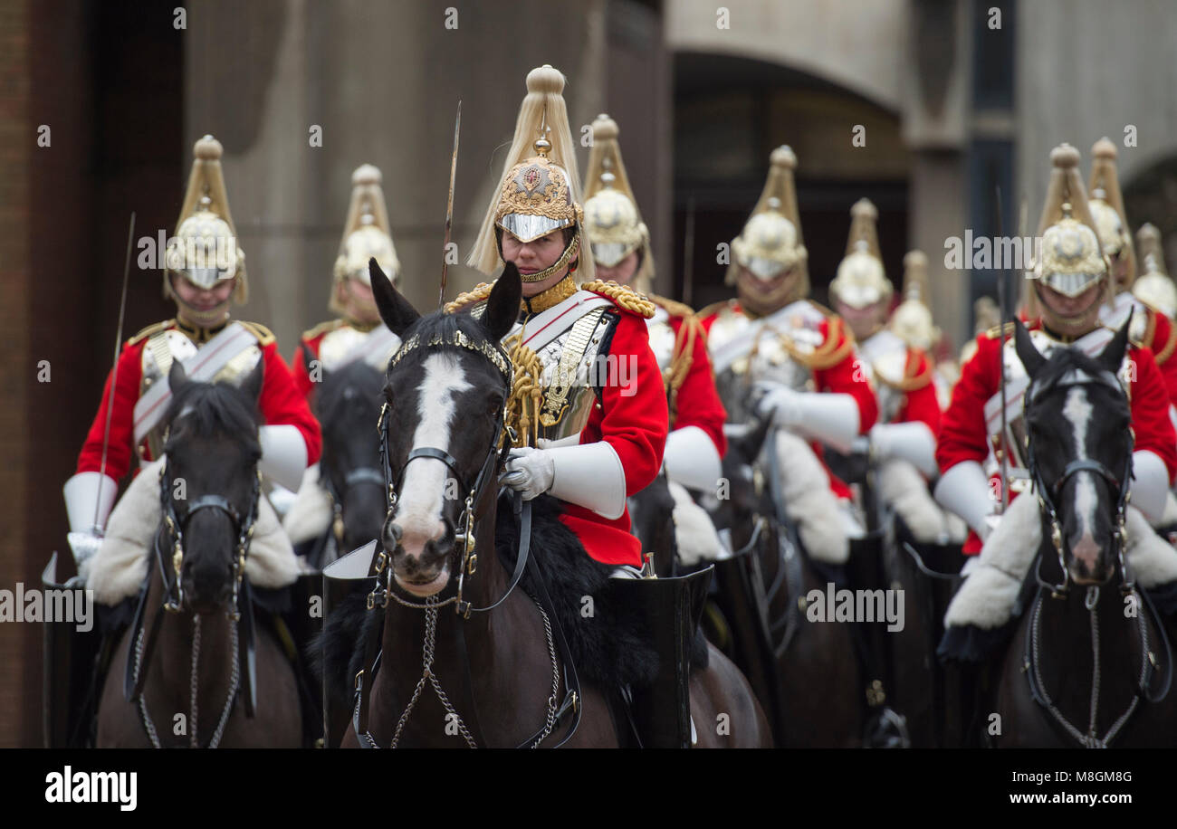 2018 Annual inspection of the Household Cavalry by Major General Ben ...