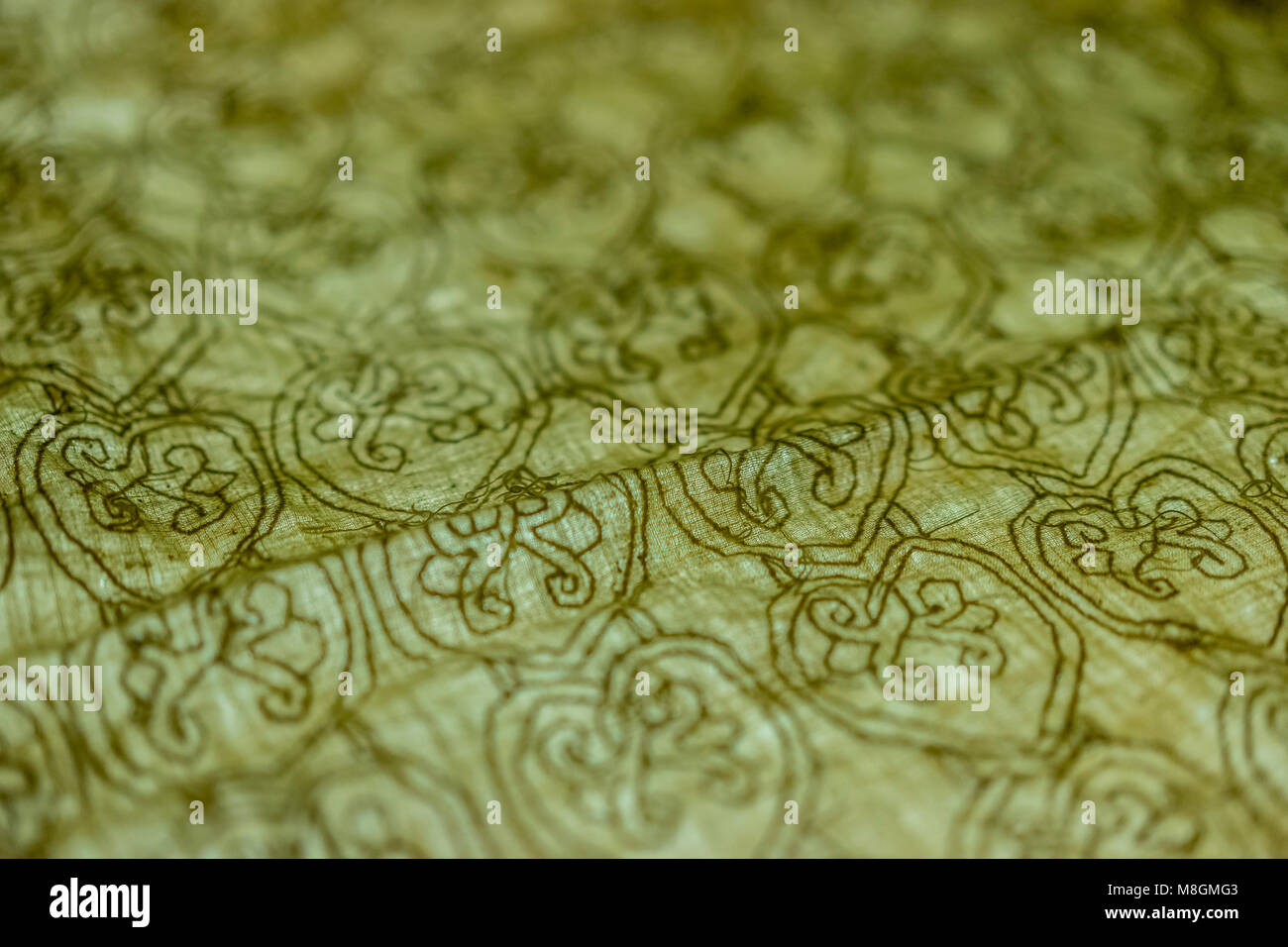 Calligraphy, Ancient book written by hand by the monks during the ...