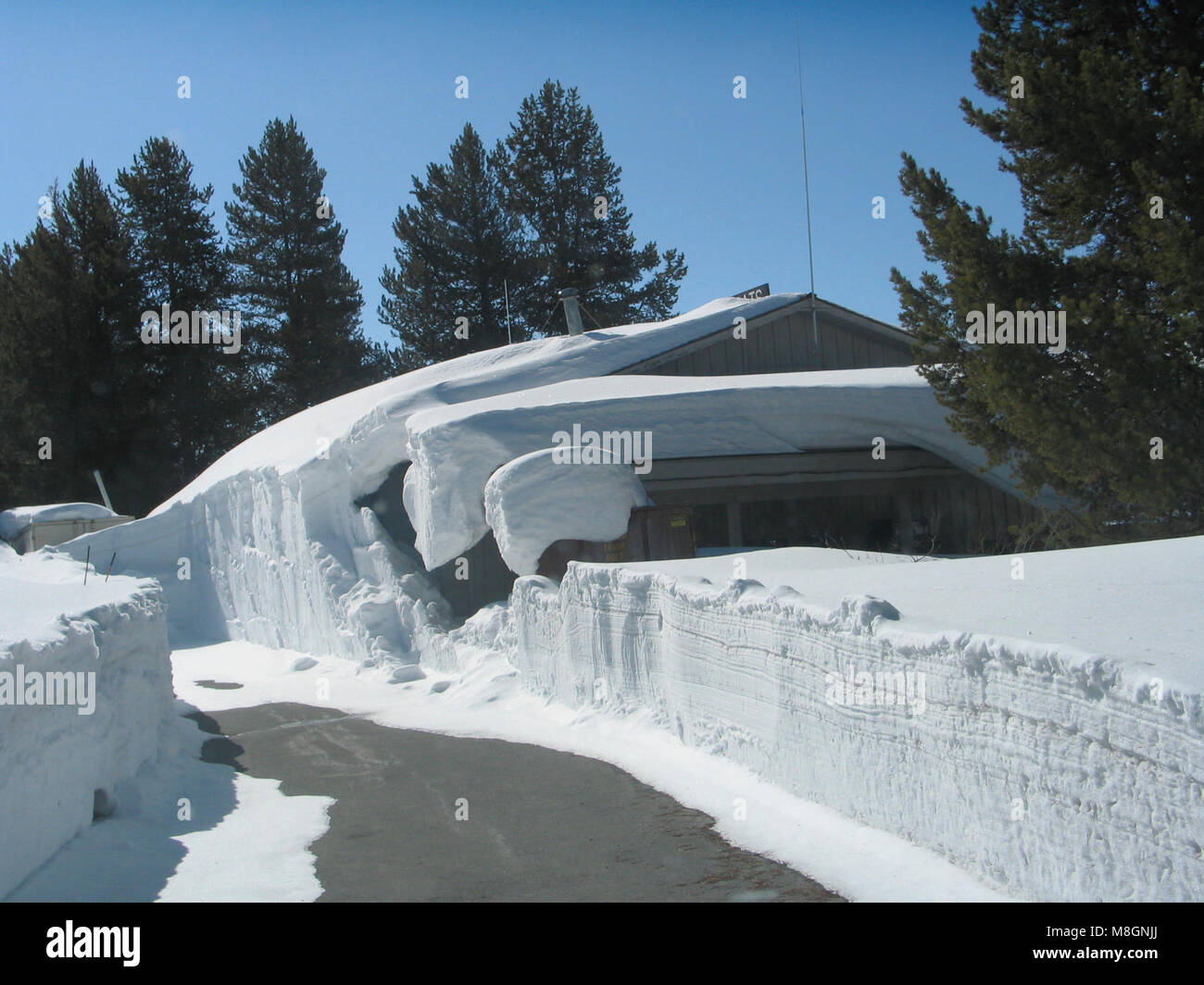 Bridge Bay Marina .Spring plowing Stock Photo - Alamy