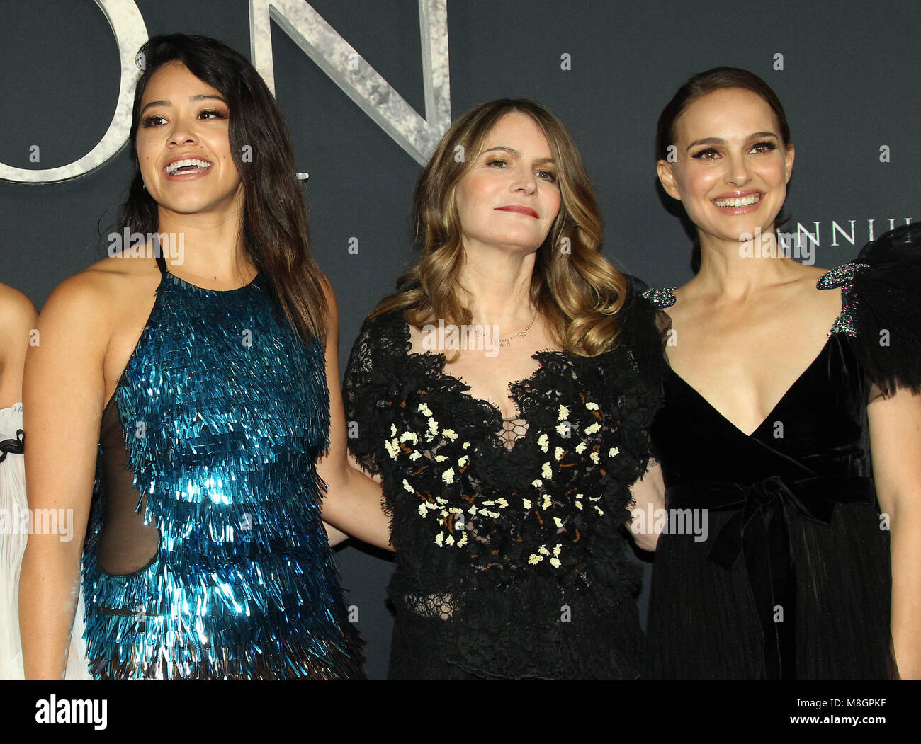 Los Angeles premiere of 'Annihilation' at the Regency Village Theatre ...