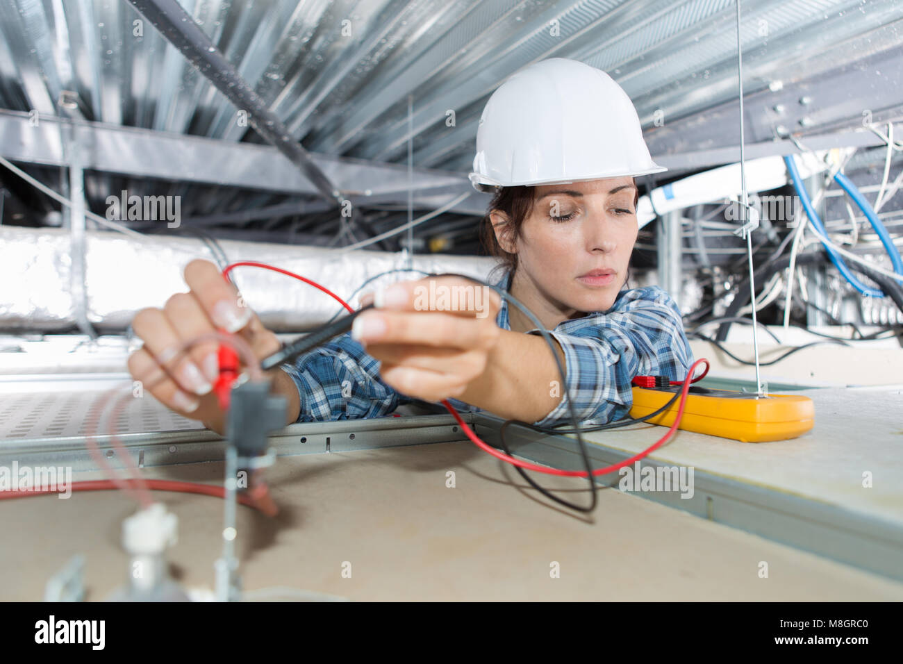 Electricians At Work Female