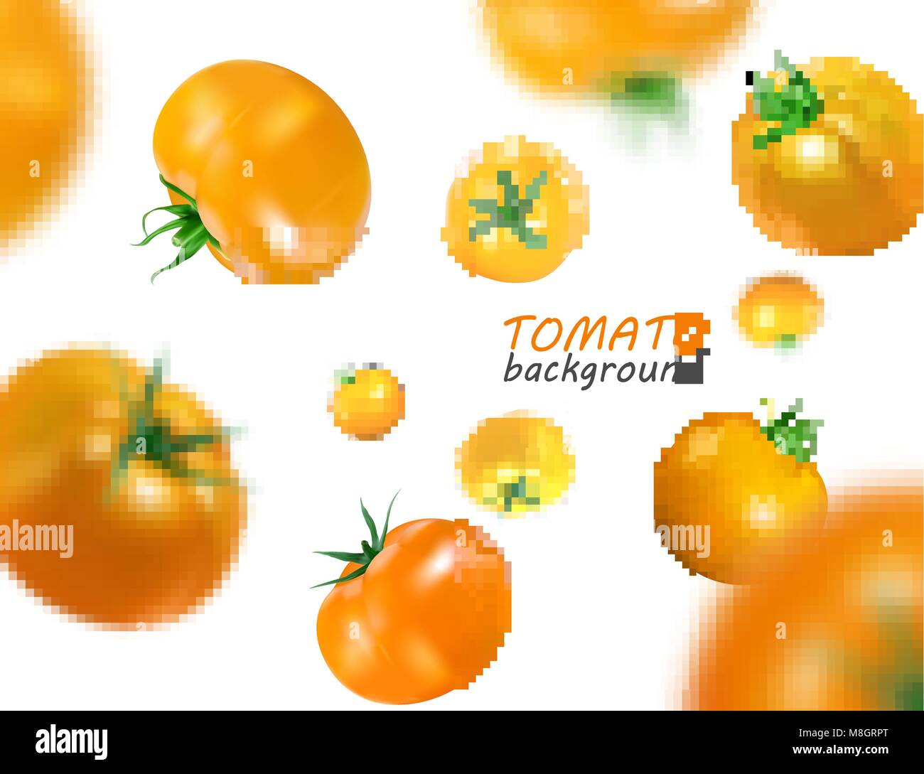 Flying tomatoes illustration hi-res stock photography and images - Alamy