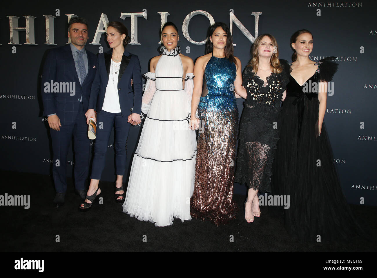 Los Angeles premiere of 'Annihilation' at the Regency Village Theatre ...