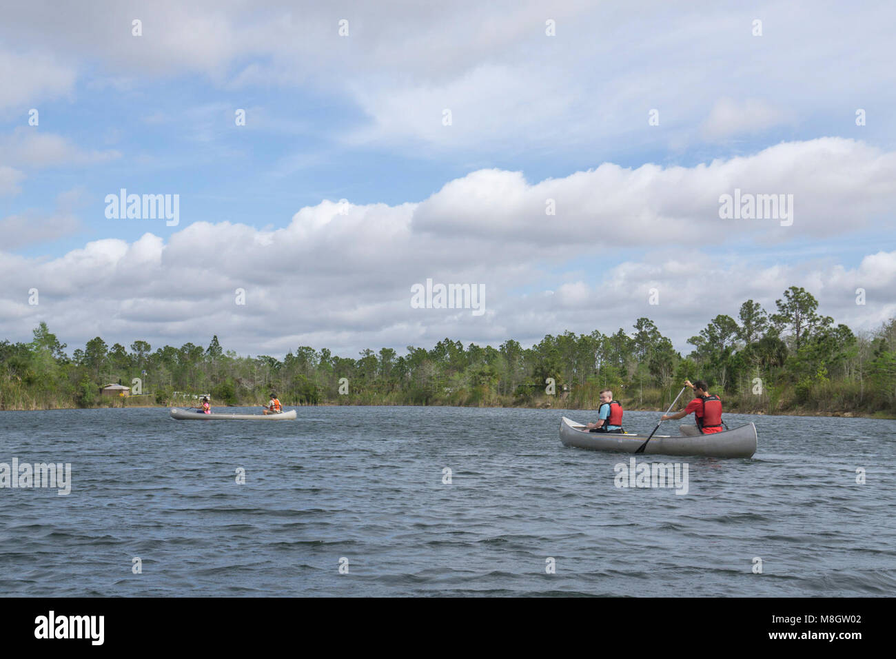 young people swamp canoe.Adventure Day with the Greater Naples YMCA ...