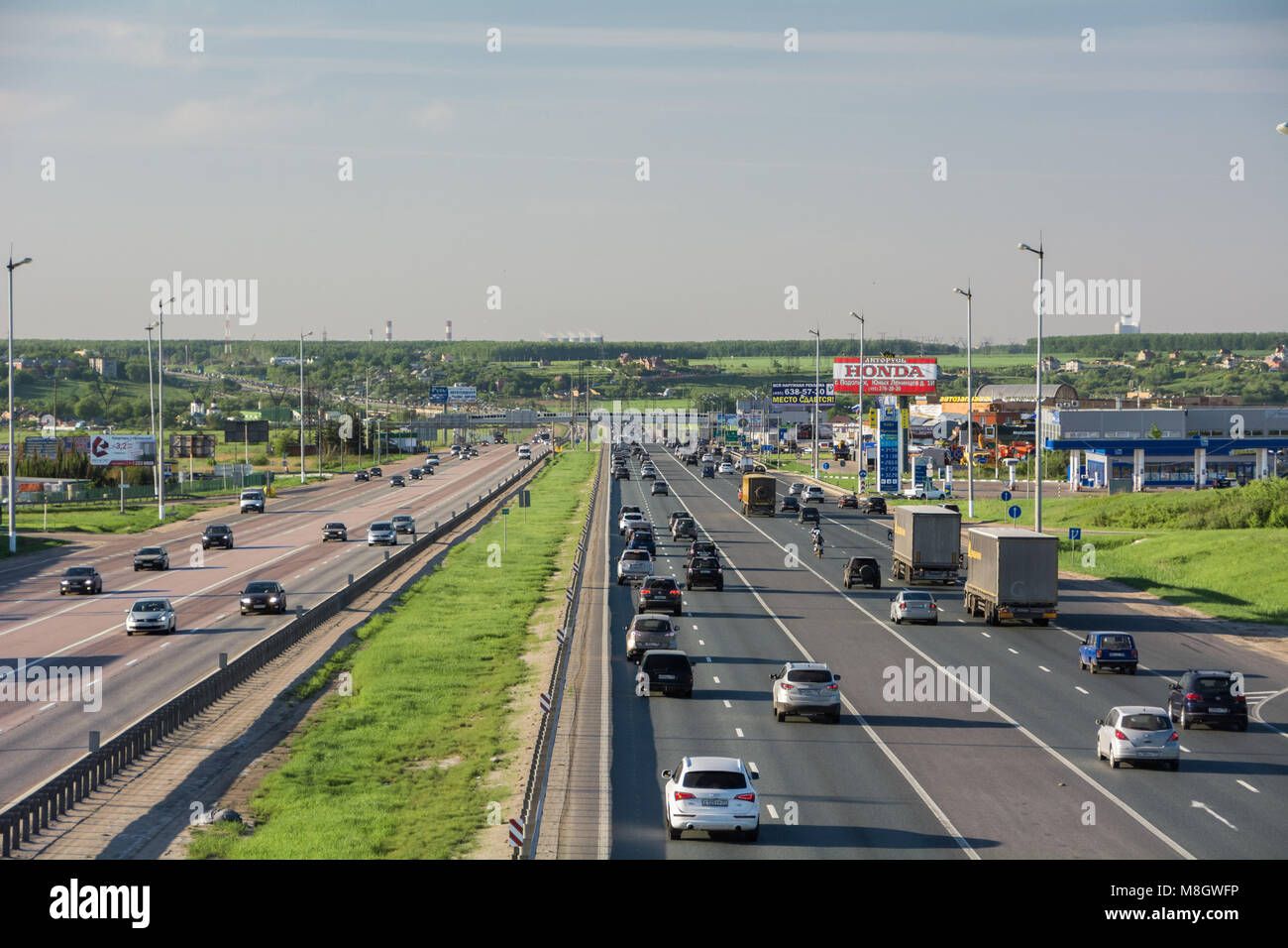 M2 route hi-res stock photography and images - Alamy