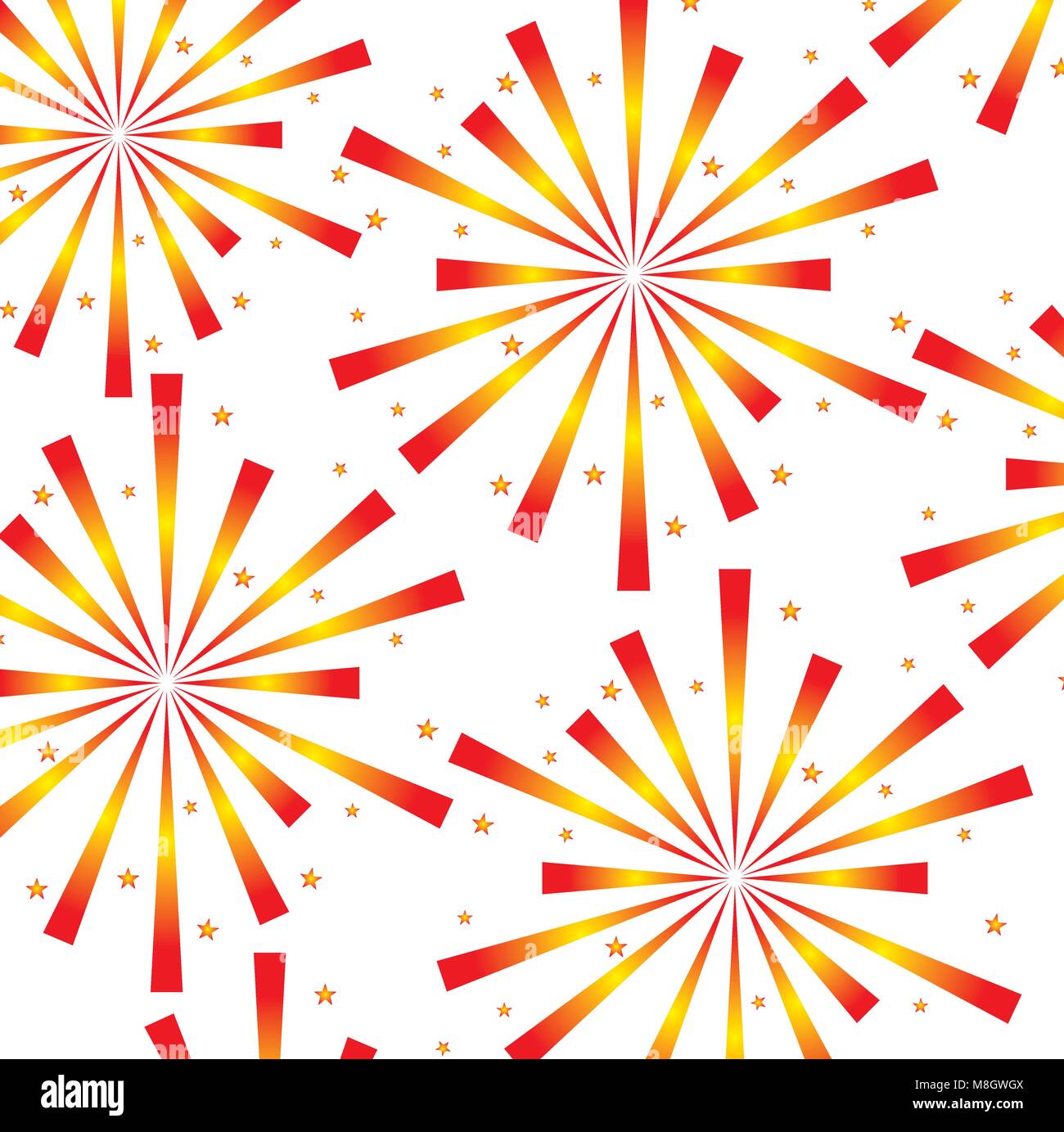 fireworks splash pattern background vector illustration design Stock ...