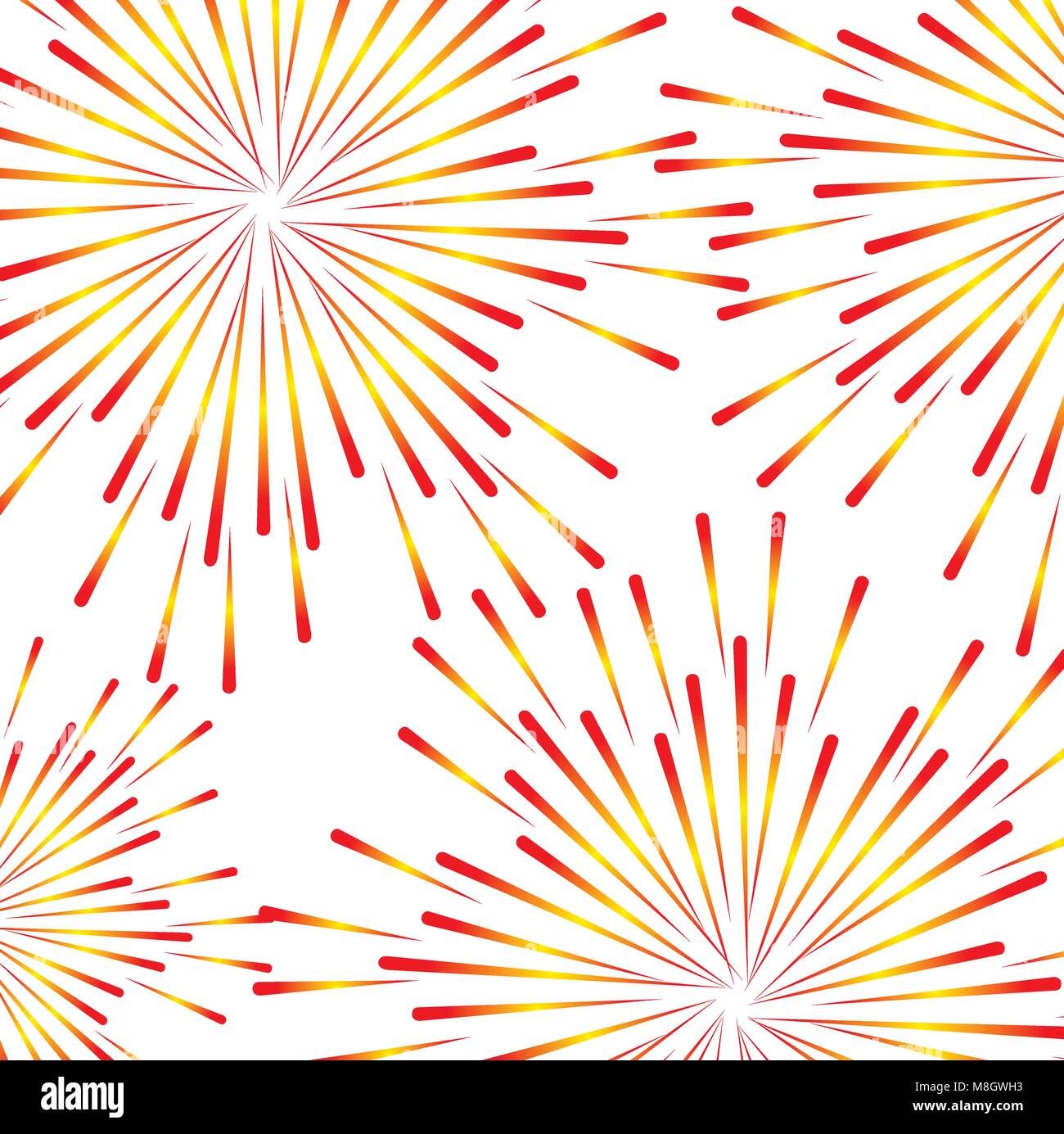 fireworks splash pattern background vector illustration design Stock ...