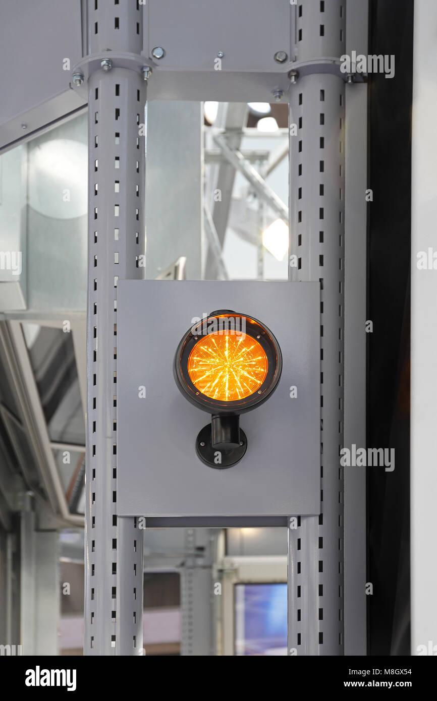 Safety columns hi-res stock photography and images - Alamy