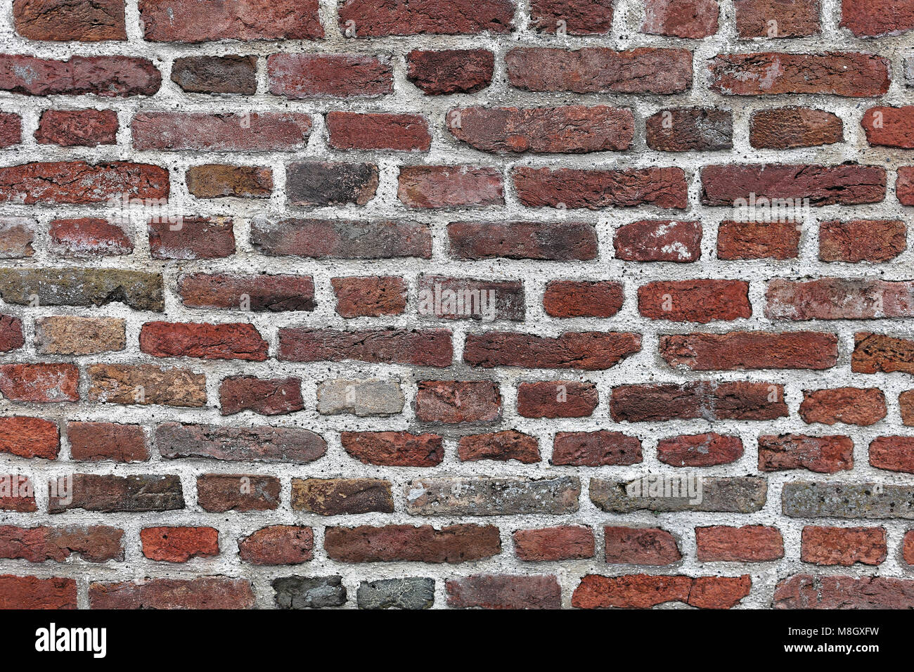 Red bricks wall pattern hi-res stock photography and images - Alamy