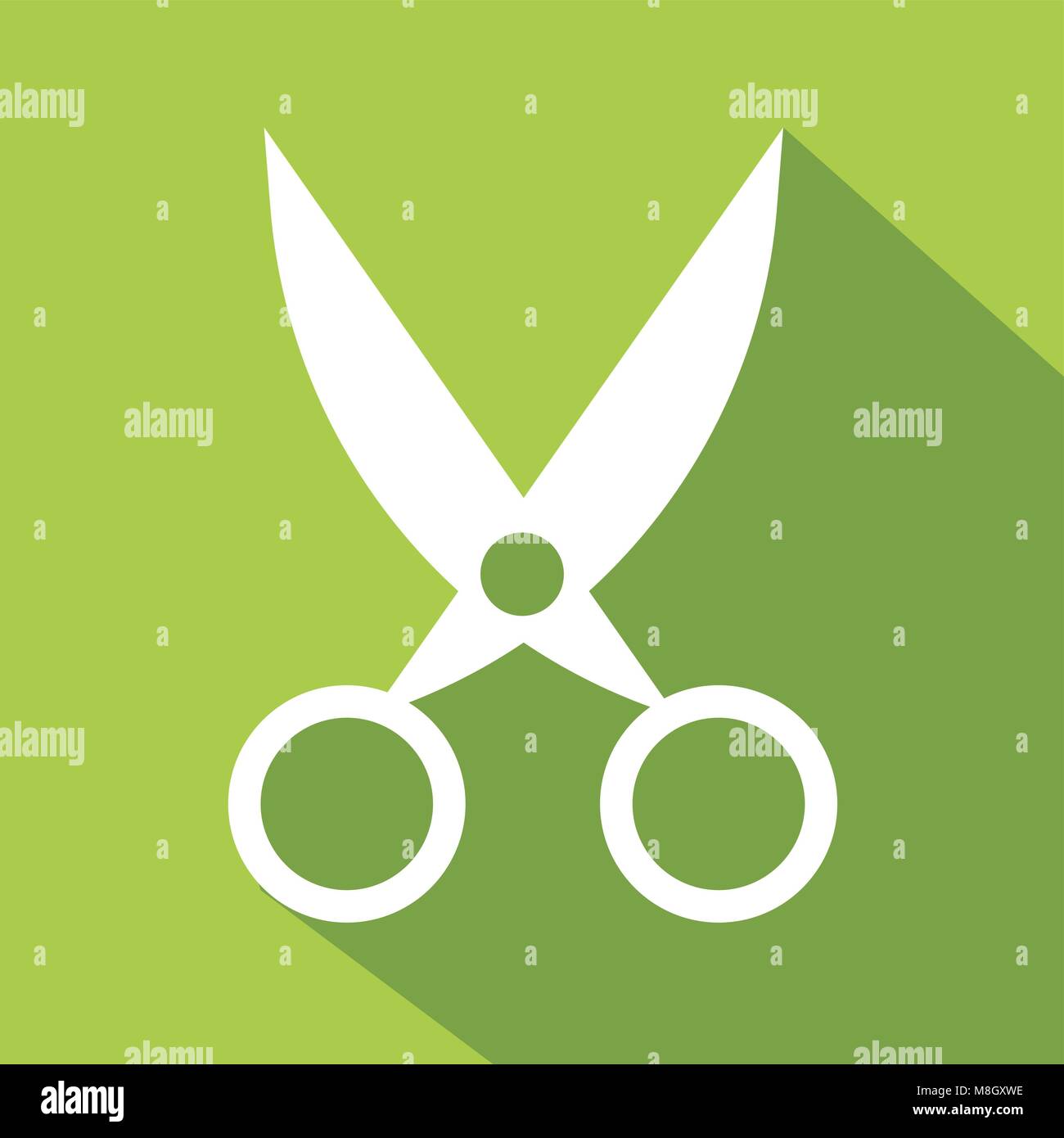 Scissor logo hi-res stock photography and images - Alamy