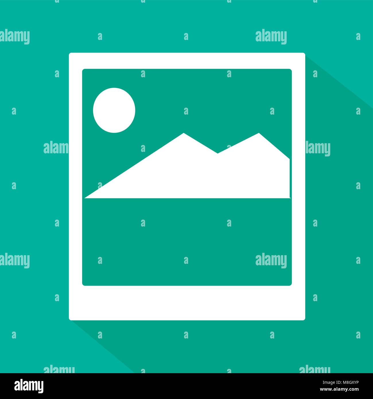 Mobile icon flat design Stock Vector Images - Alamy