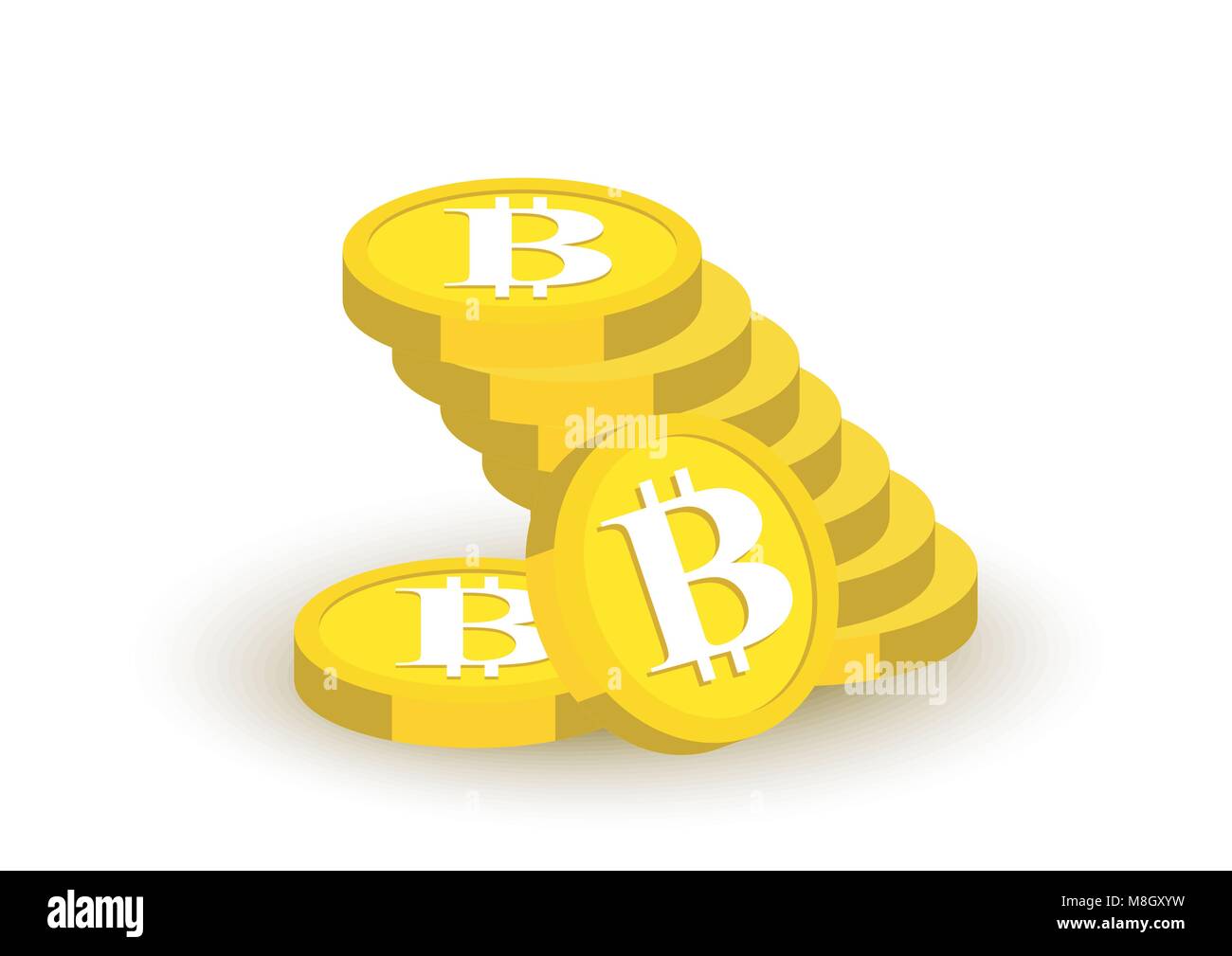 Bitcoin bill Stock Vector Images - Alamy