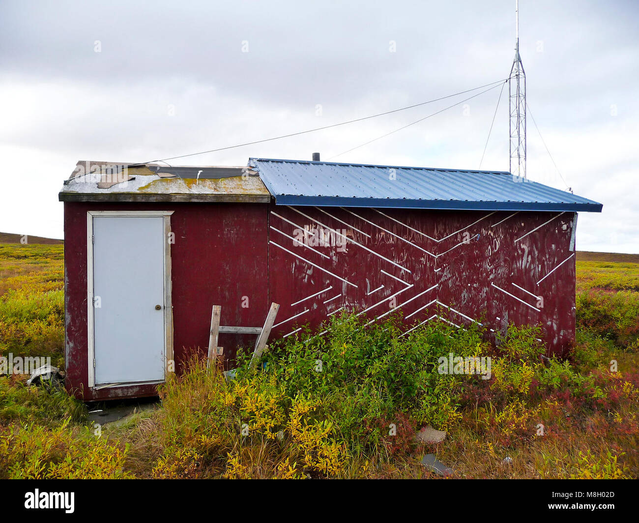 Grayling Creek Shelter- Pedit Stock Photo - Alamy