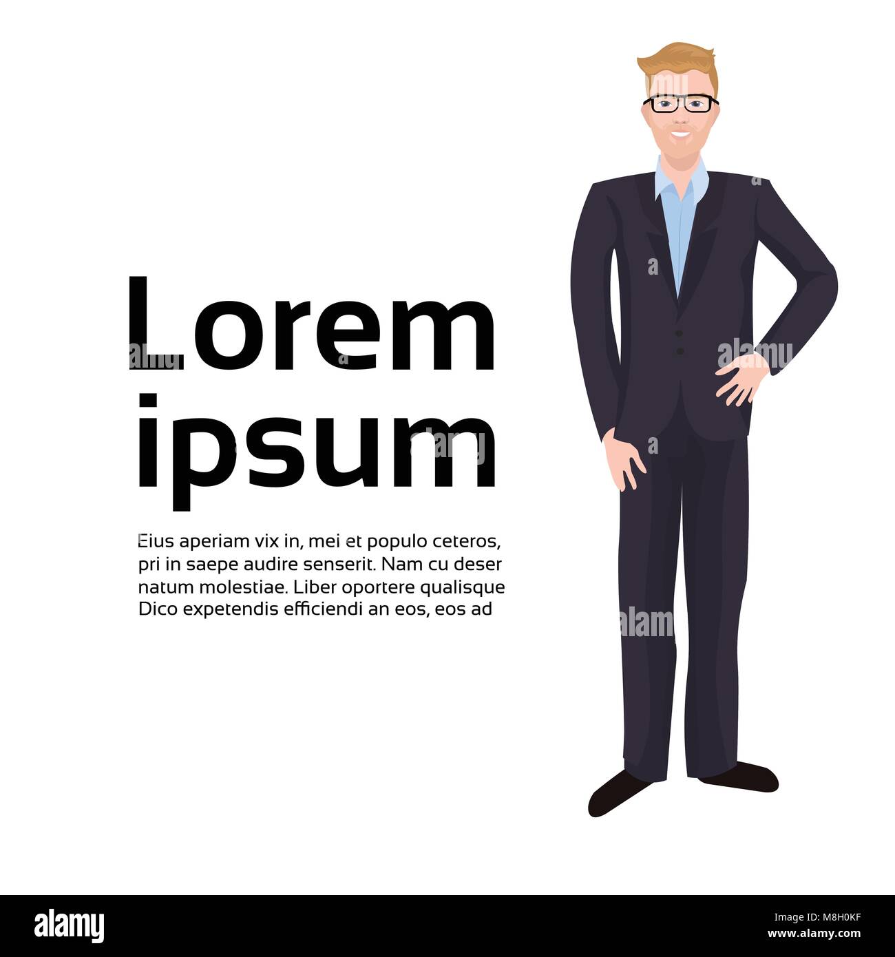 Stand over man Stock Vector Images - Alamy