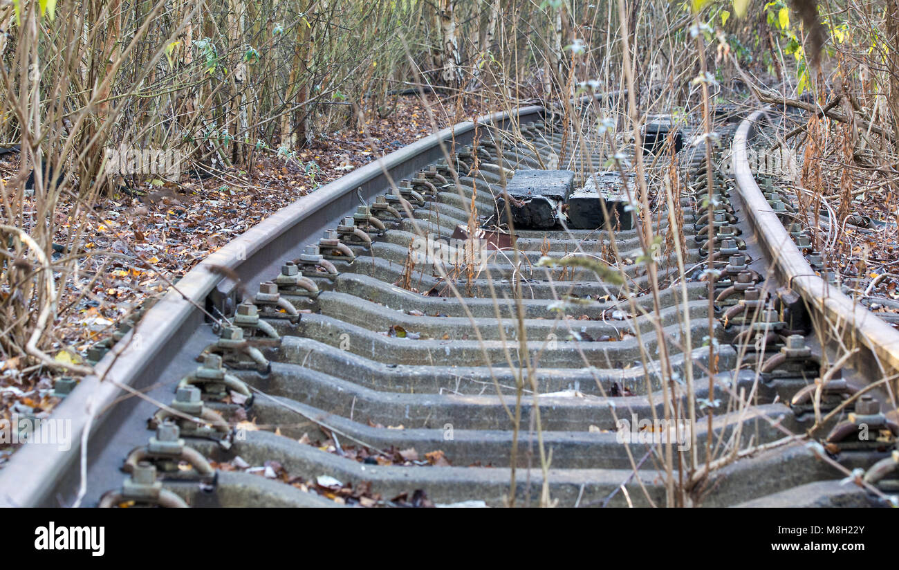Abandoned Railway Line Uk Stock Photos & Abandoned Railway Line Uk ...