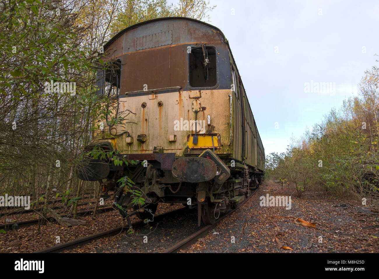 Scrap Train Uk High Resolution Stock Photography and Images - Alamy