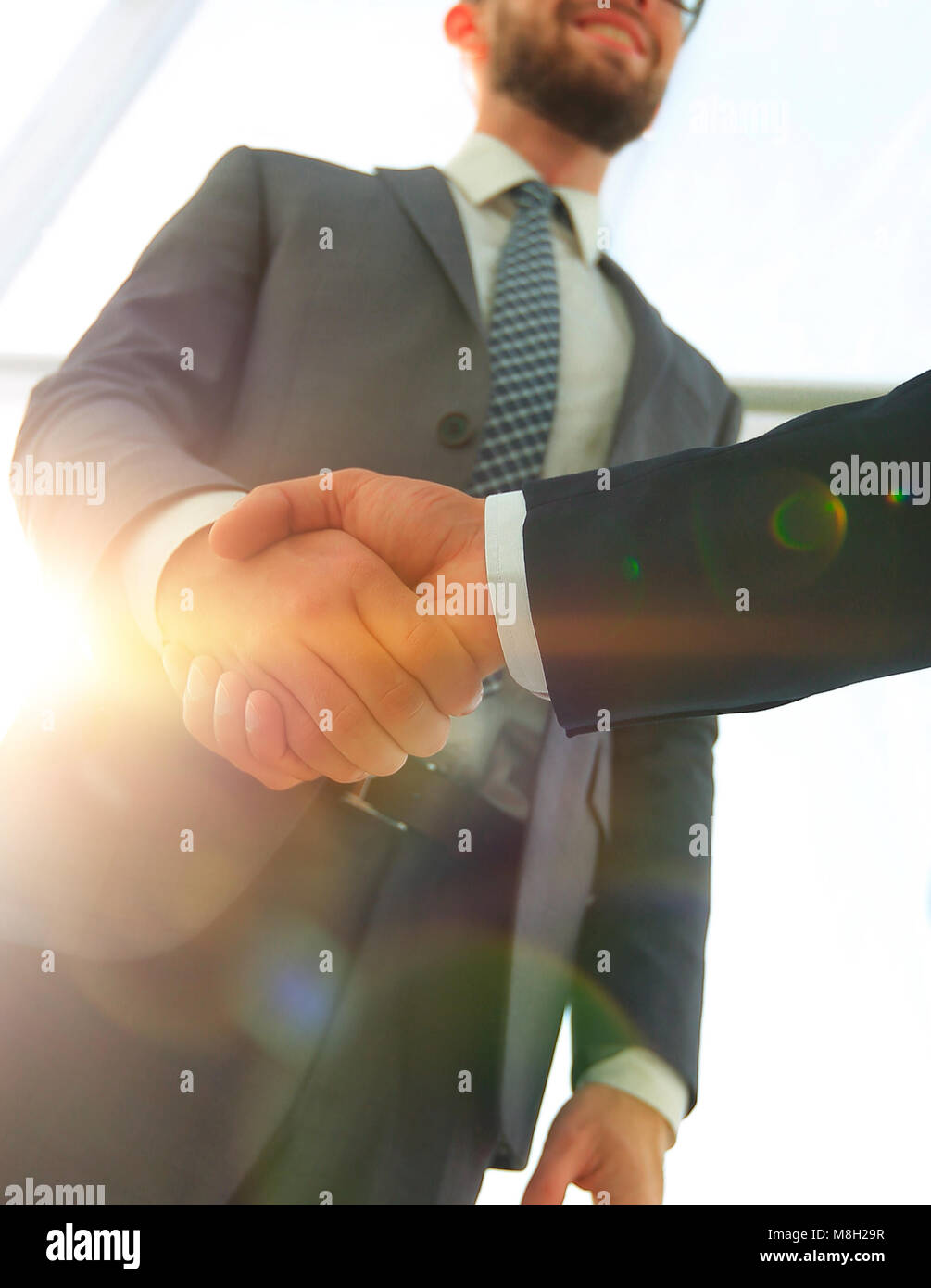 Effective negotiation with client. Business concept photo Stock Photo ...