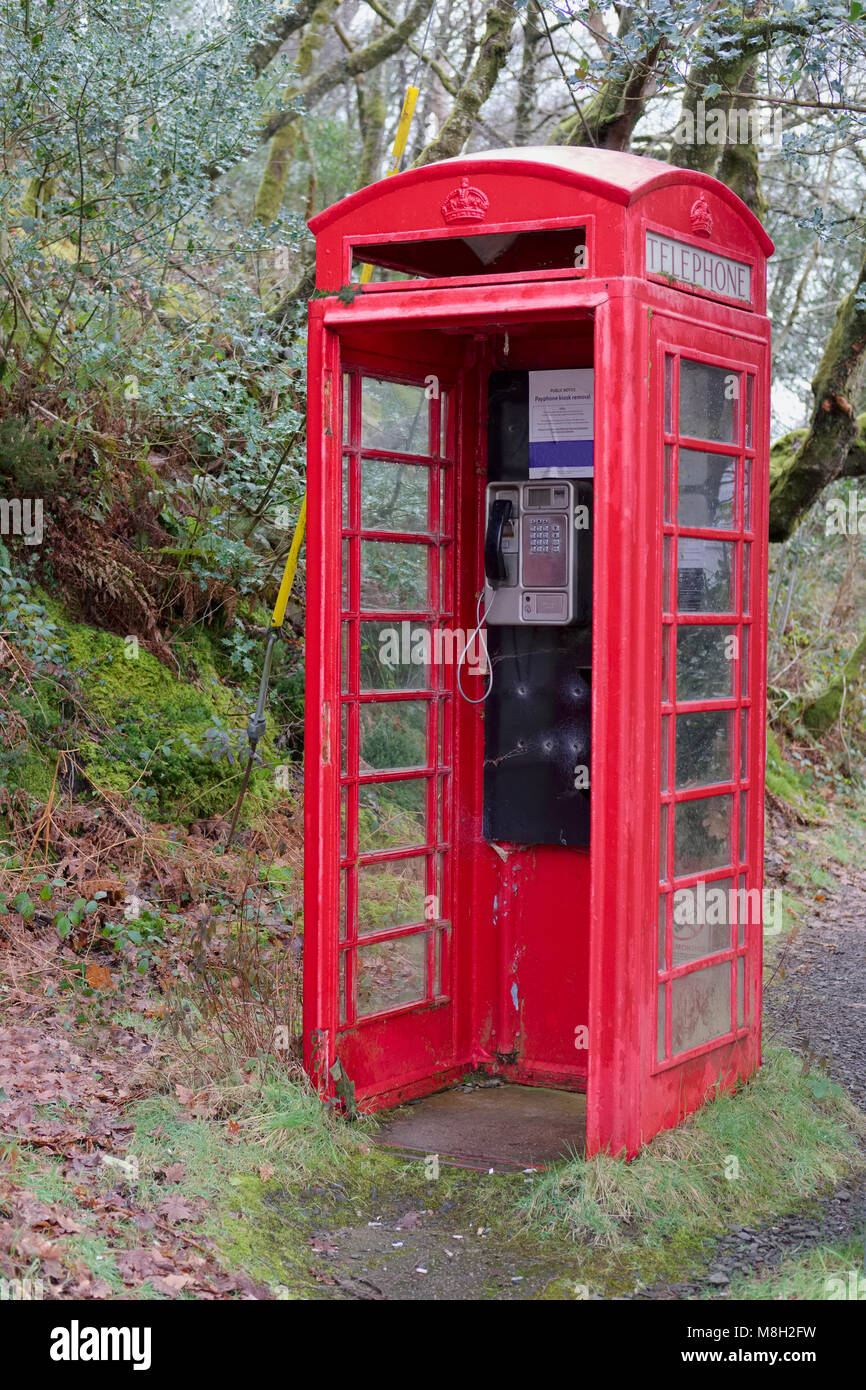 Single Red Telephone Box High Resolution Stock Photography and Images ...