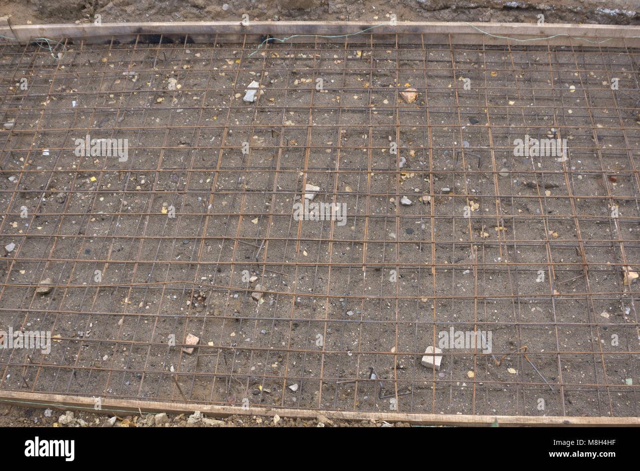 Rusty protective metal iron grid on the window Stock Photo - Alamy