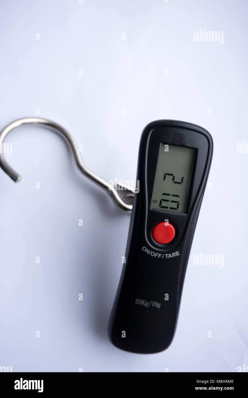 Balance scale over white hi-res stock photography and images - Alamy
