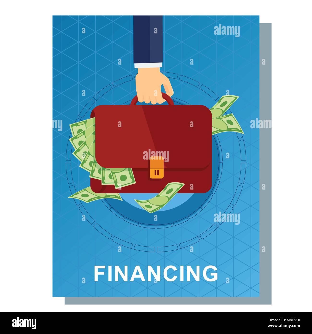 business poster financing Stock Vector Image & Art - Alamy