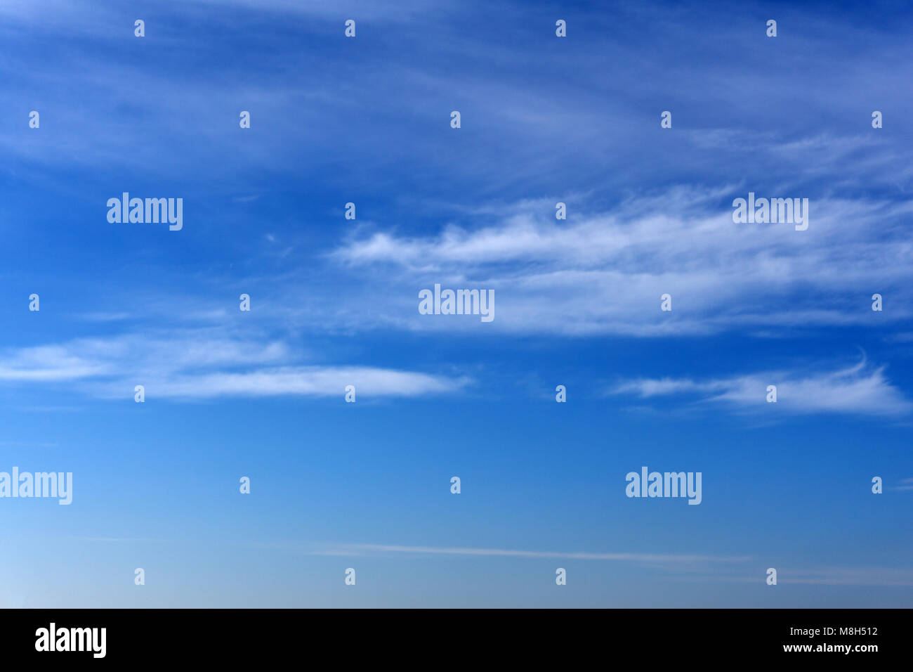 blue sky with cloud on the top Stock Photo - Alamy