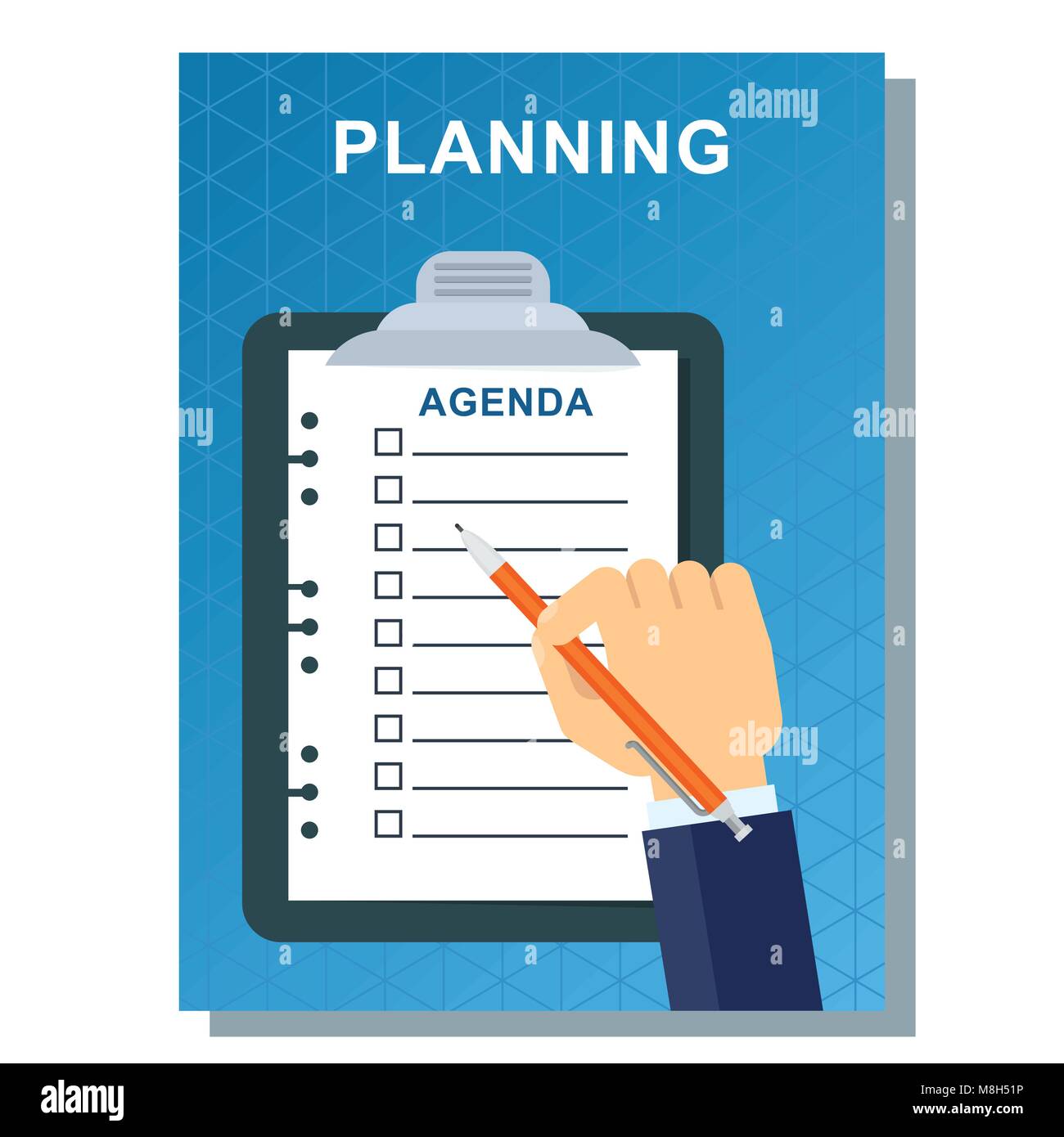 business poster planning Stock Vector Image & Art - Alamy
