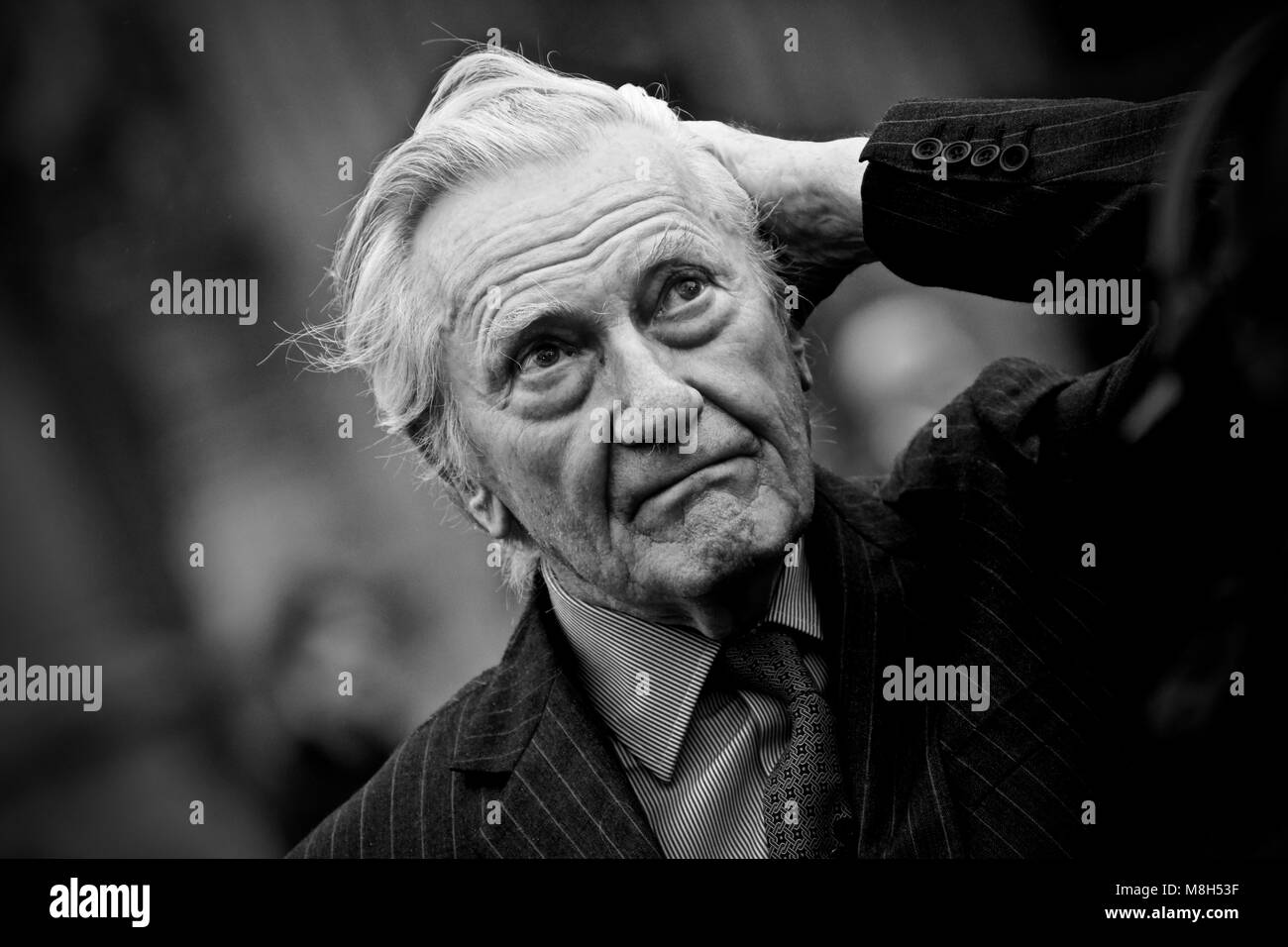 Michael Heseltine Portrait Black and White Stock Photos & Images - Alamy
