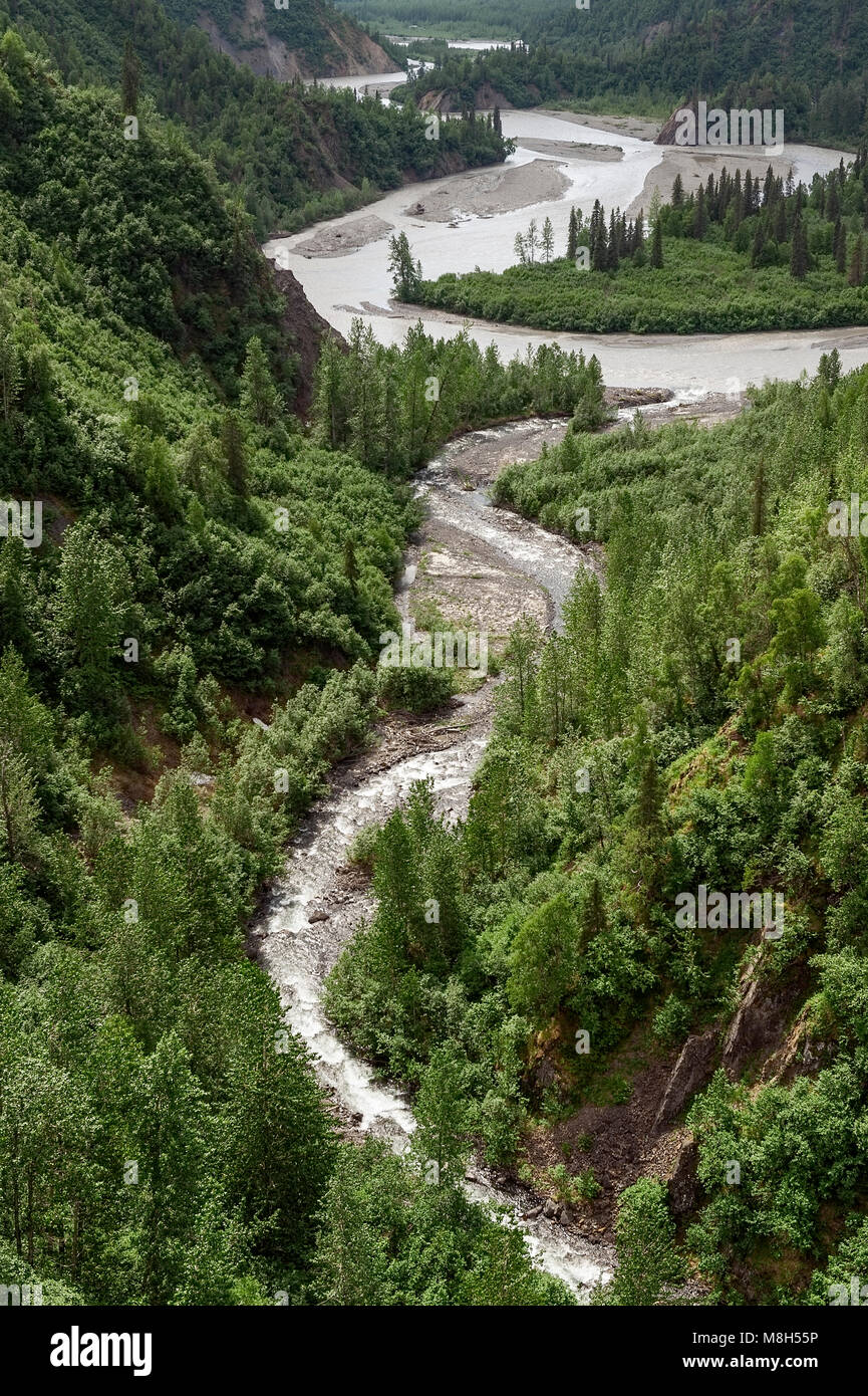 Braided river hi-res stock photography and images - Alamy