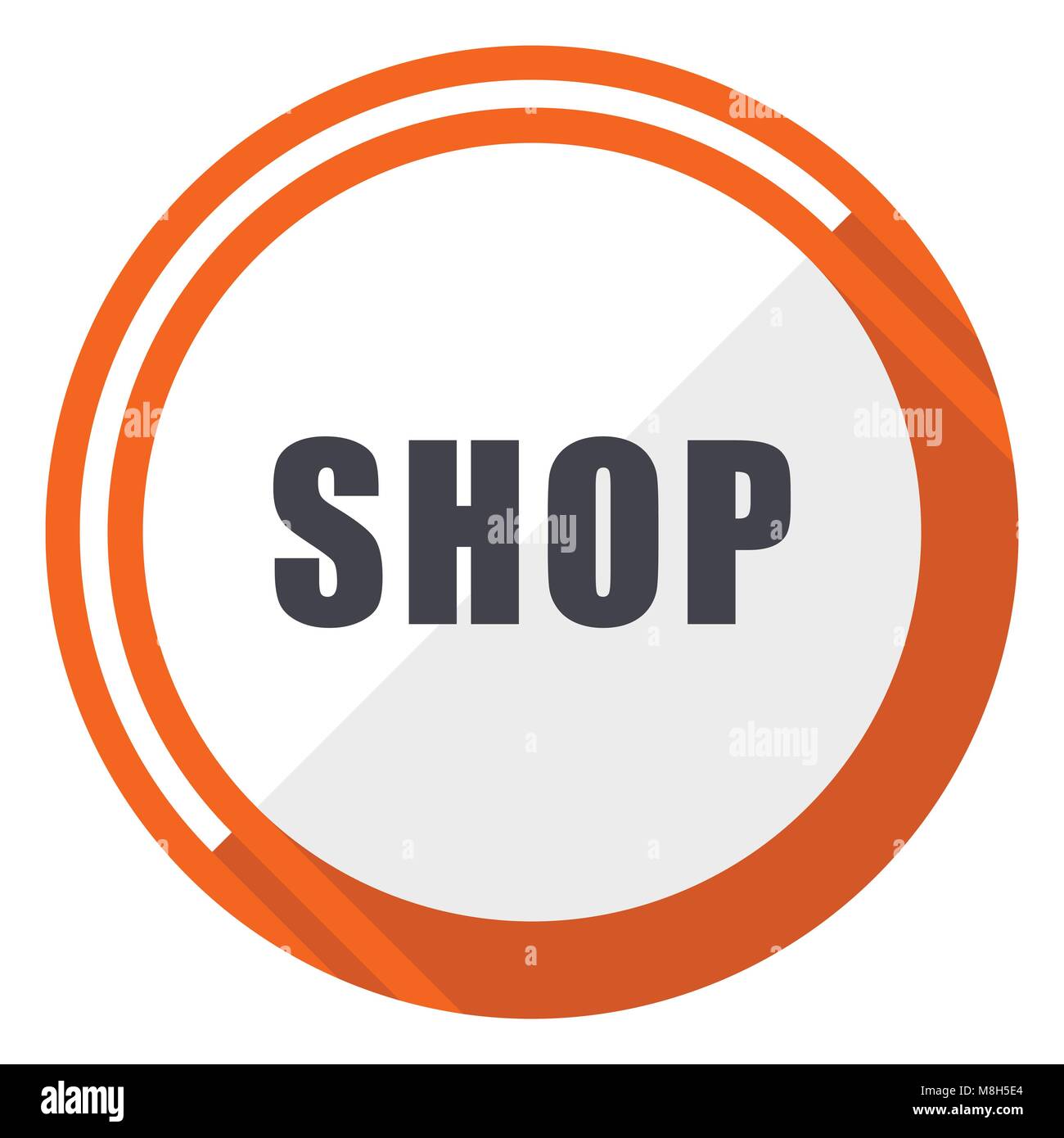 Shopping flag store Stock Vector Images - Alamy