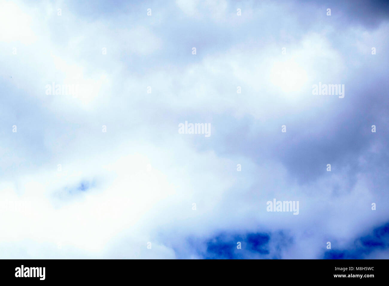 one cloud on sky background Stock Photo - Alamy