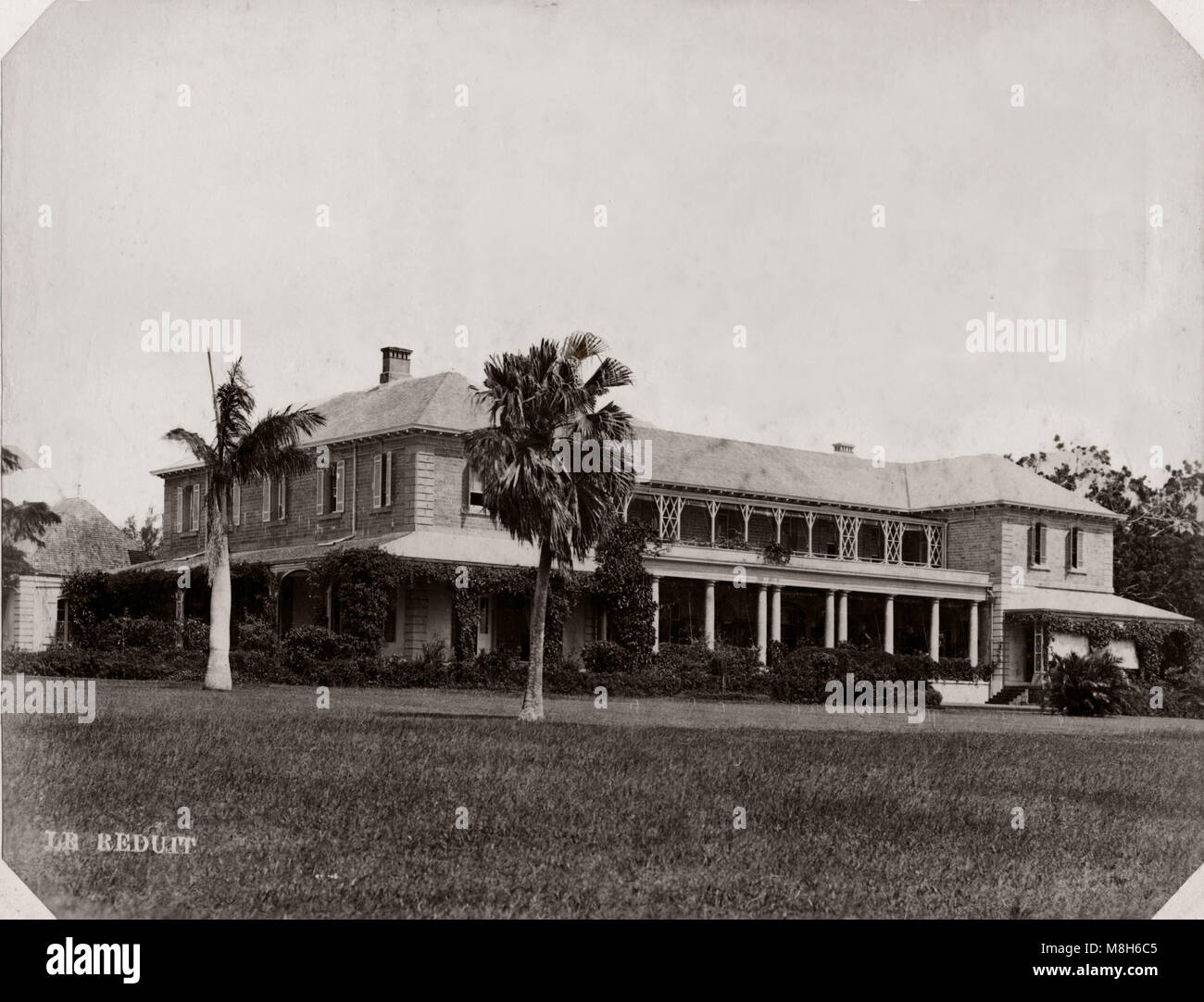 c.1890s Le Reduit - State House, residence of the President of ...