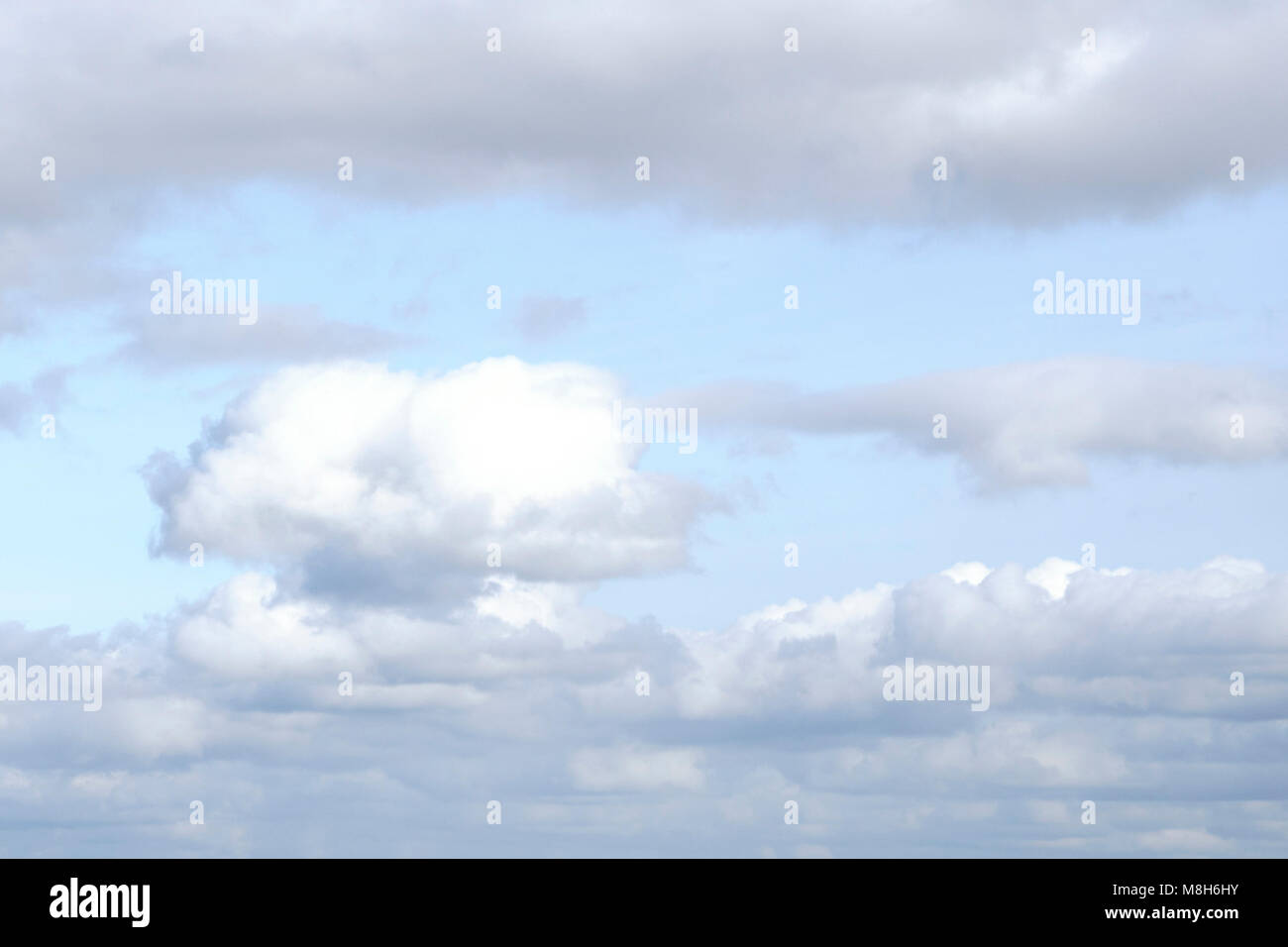 Moving white clouds across sky hi-res stock photography and images - Alamy